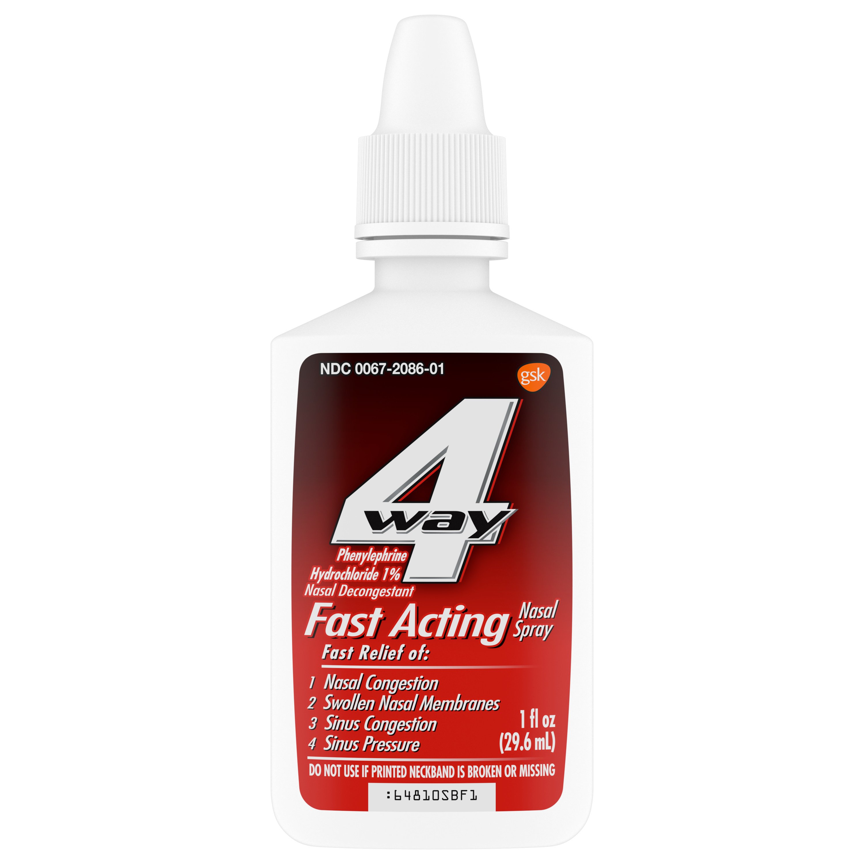 4Way Fast Acting Nasal Spray for Sinus Congestion Relief - Shop Sinus ...
