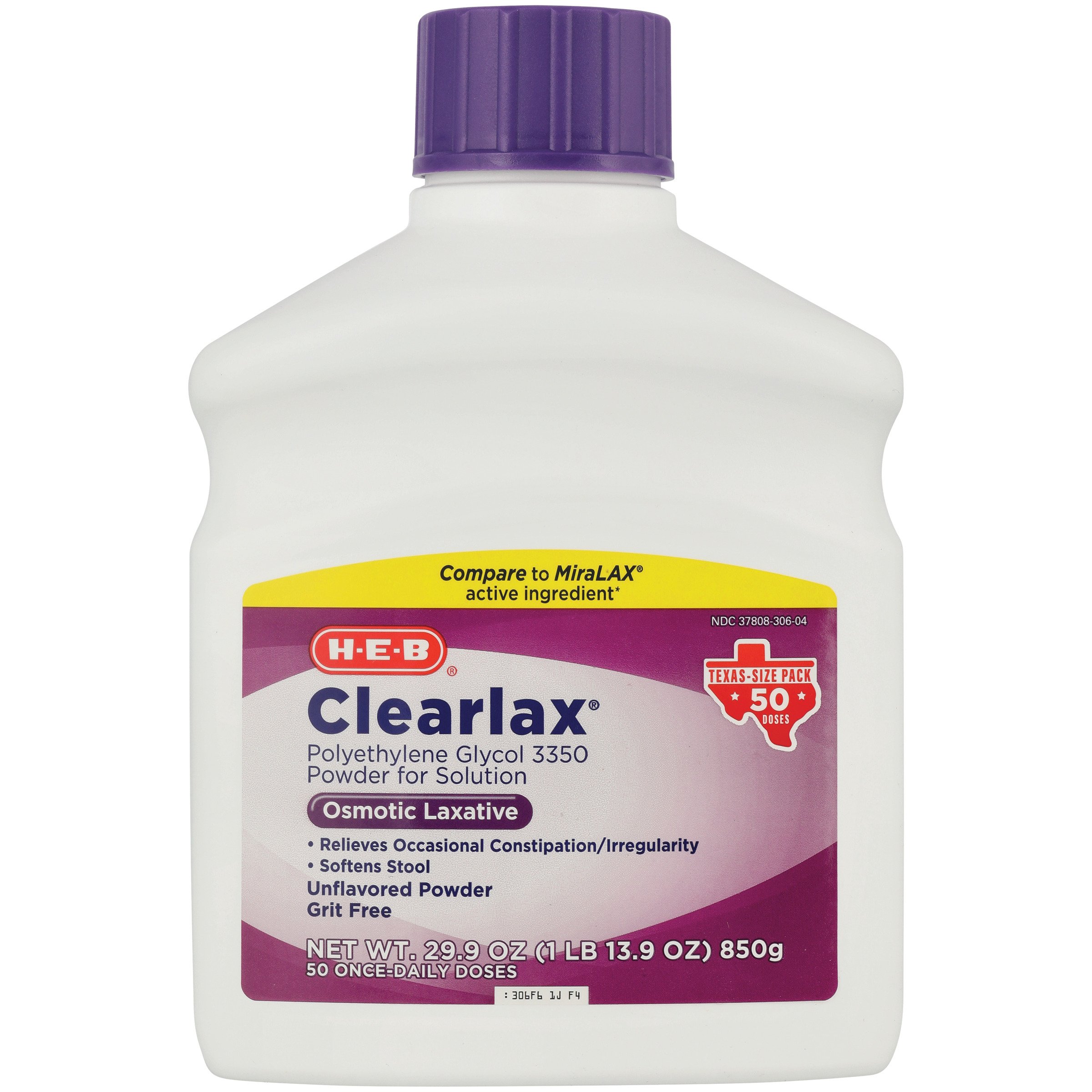 H-E-B Clearlax Powder Laxative - Texas-Size Pack - Shop Digestion ...