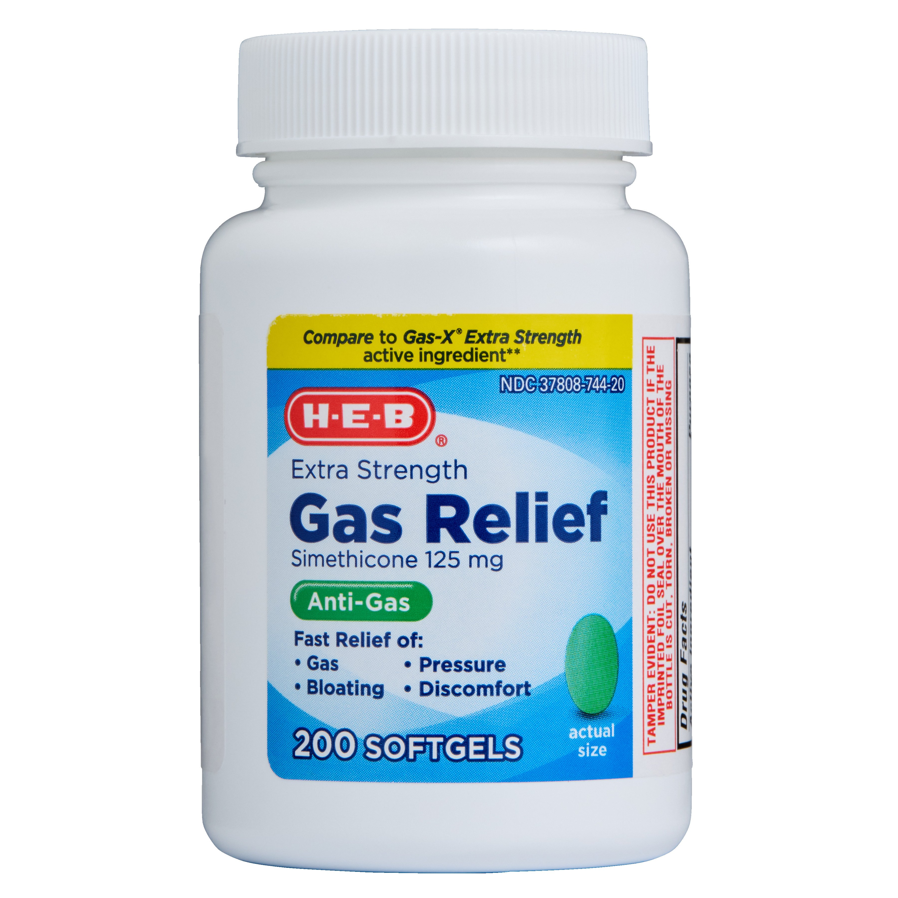 H-E-B Gas Relief Extra Strength Softgels - Shop Digestion & nausea at H-E-B