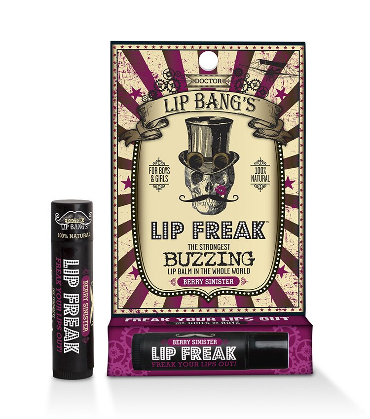 Doctor Lip Bangs Buzzing Lip Balm, Berry Sinister - Shop Lip balm ...