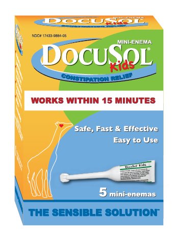 Docusol Kids Mini Enema - Shop Medicines & Treatments at H-E-B