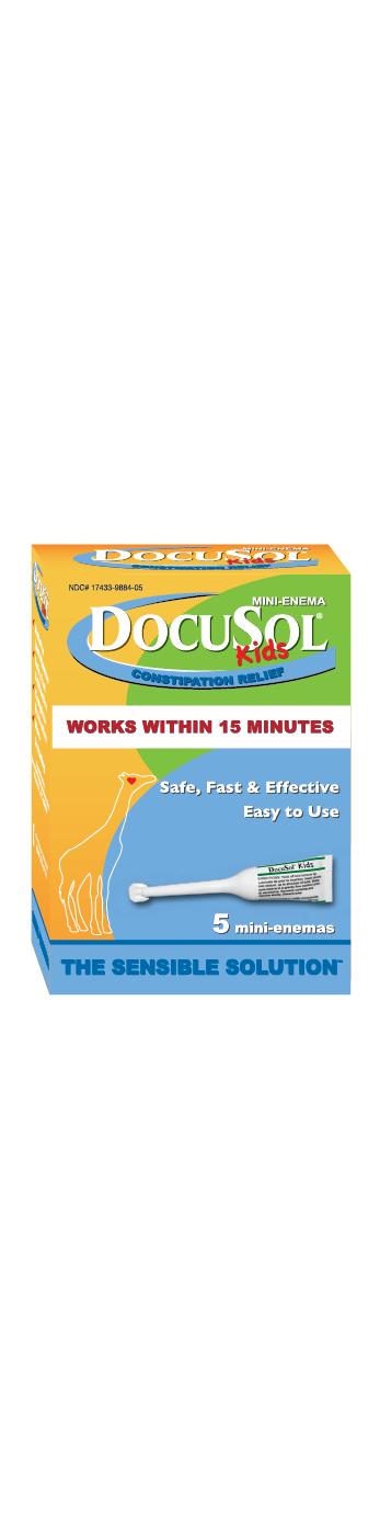 Docusol Kids Mini Enema - Shop Digestion & nausea at H-E-B