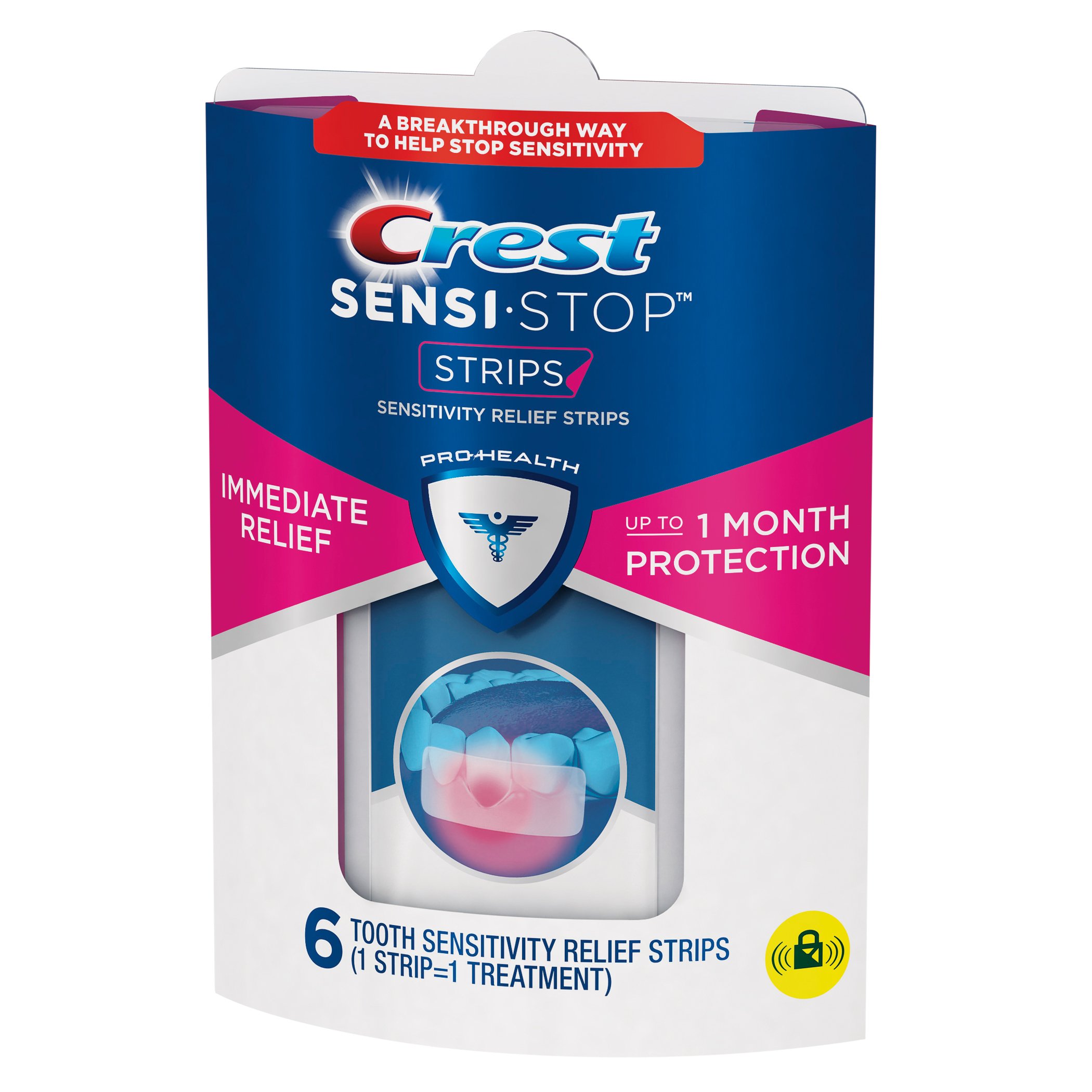 Crest Pro-Health Sensi-Stop Sensi-Stop Relief Strips - Shop Oral pain ...