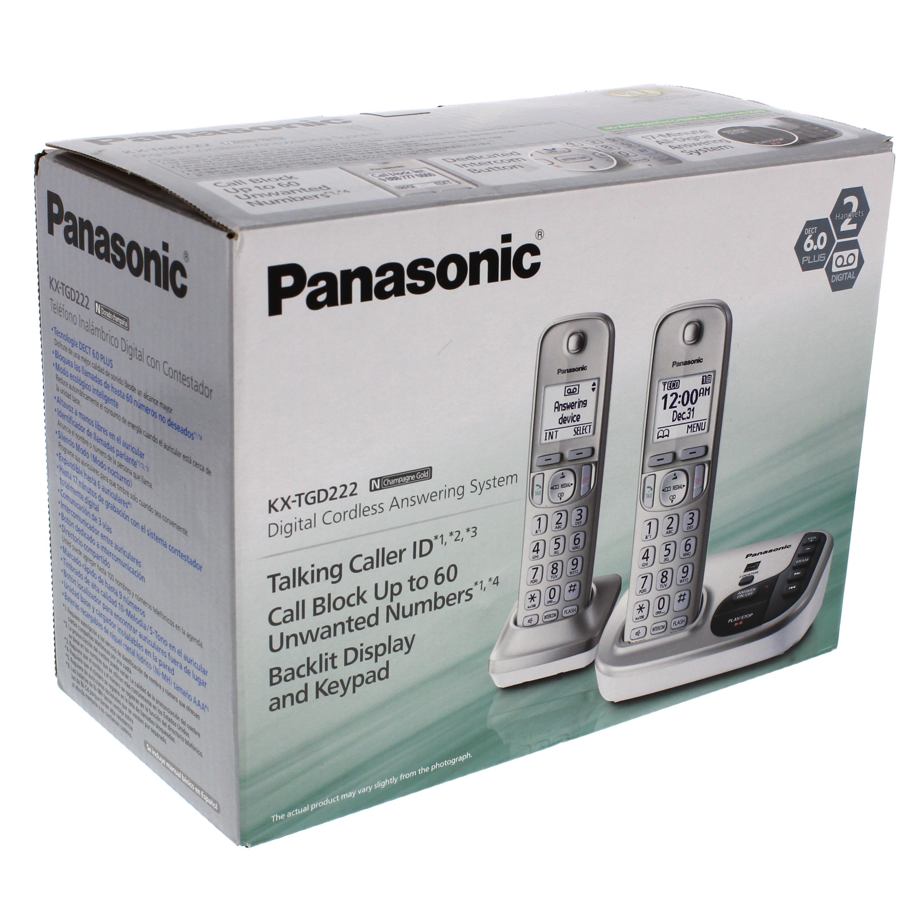 Panasonic Dect 6.0 Handsets White Phone - Shop Panasonic Dect 6.0 ...