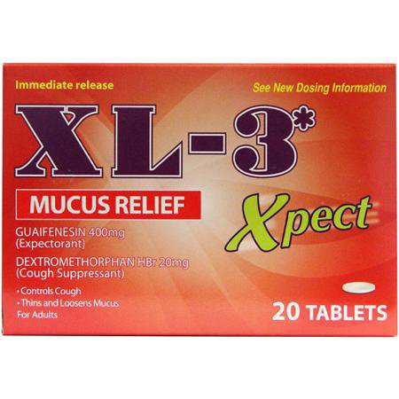 XL-3 Xpect Mucus Relief - Shop Cough, cold & flu at H-E-B
