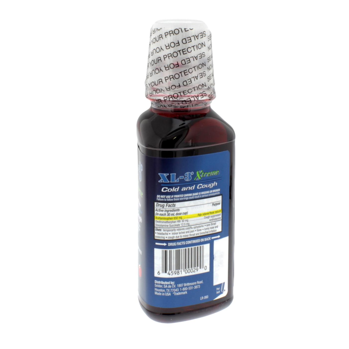 XL-3 Cold Medicine Night Time Liquid - Shop Cough, cold & flu at H-E-B