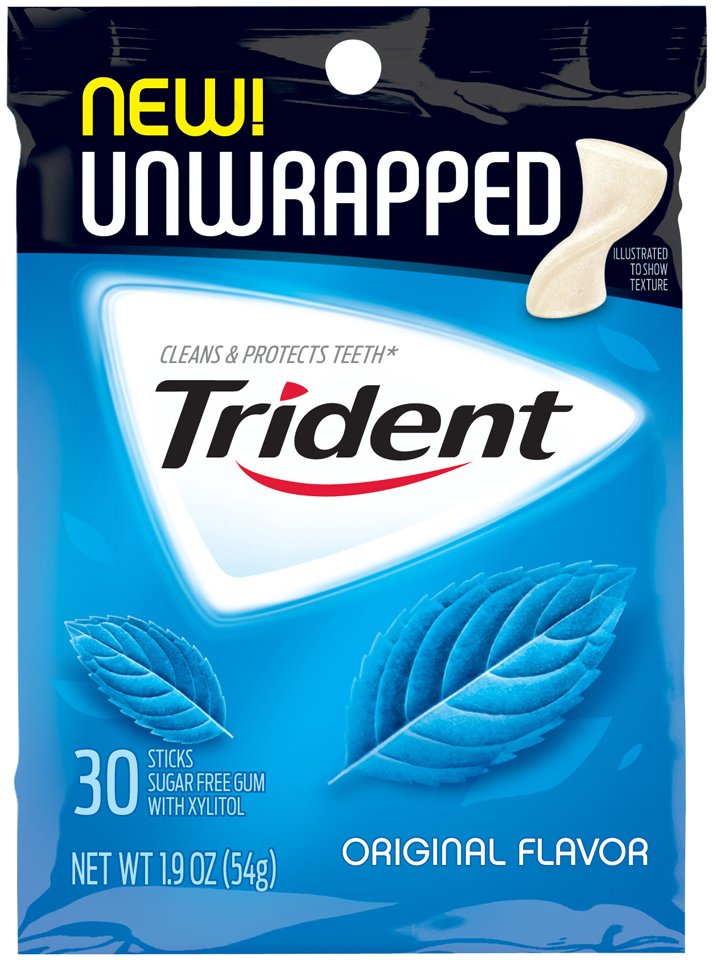 Trident Gum Original Pouch - Shop Candy at H-E-B