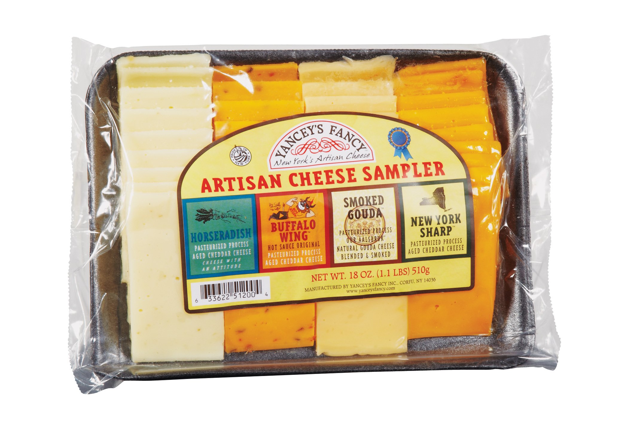 Yancey's Fancy Artisan Cheese Tray Sampler - Shop Snack Trays at H-E-B