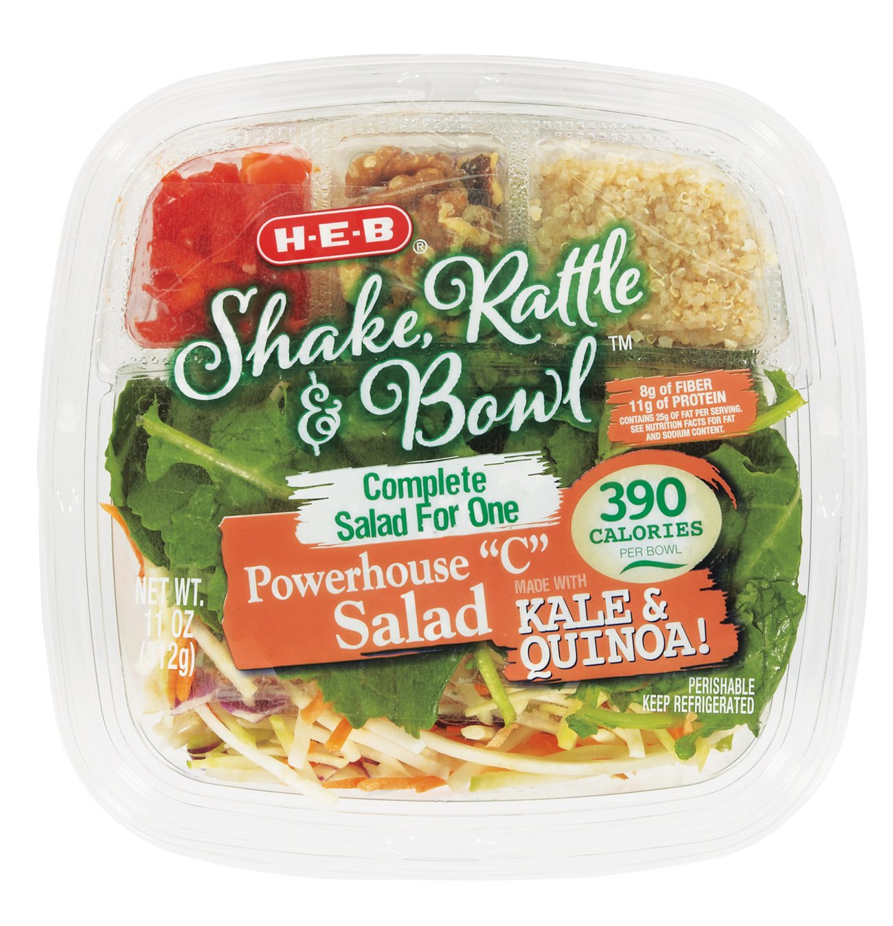 H-E-B Shake, Rattle & Bowl Powerhouse "C" Salad - Shop Salads at H-E-B