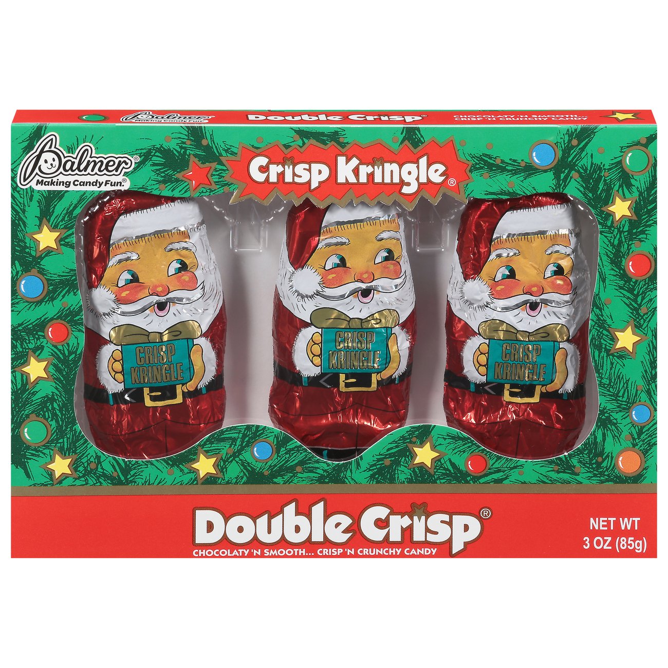 Palmer Crisp Kringle Chocolate Santas - Shop Candy at H-E-B