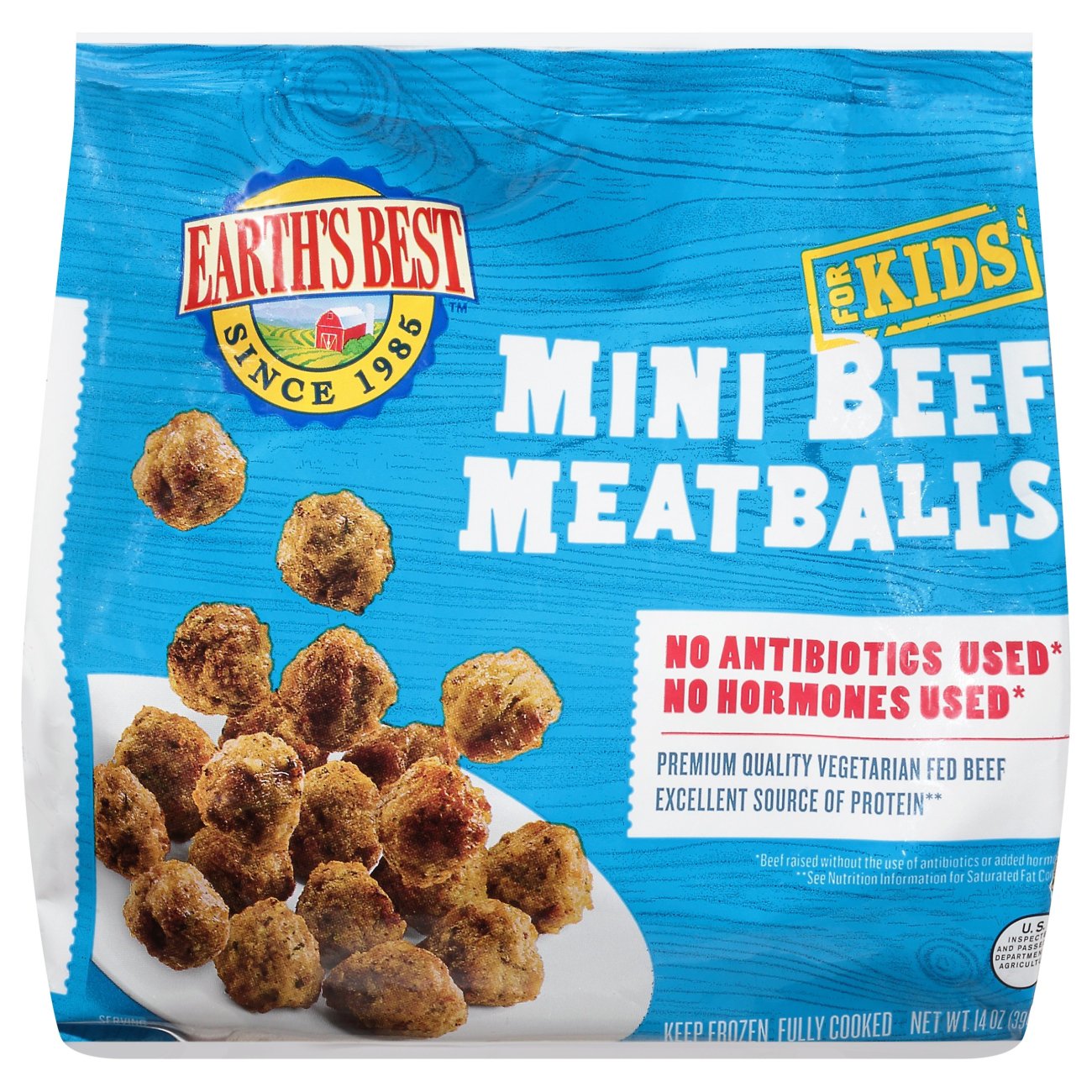 Earth's Best Baked Mini Beef Meatballs - Shop Entrees & sides at H-E-B