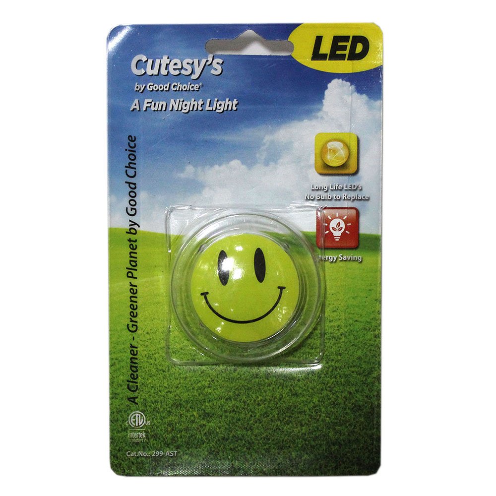 Good Choice Cutesy's Fun LED Button Night Light - Assorted - Shop Light ...