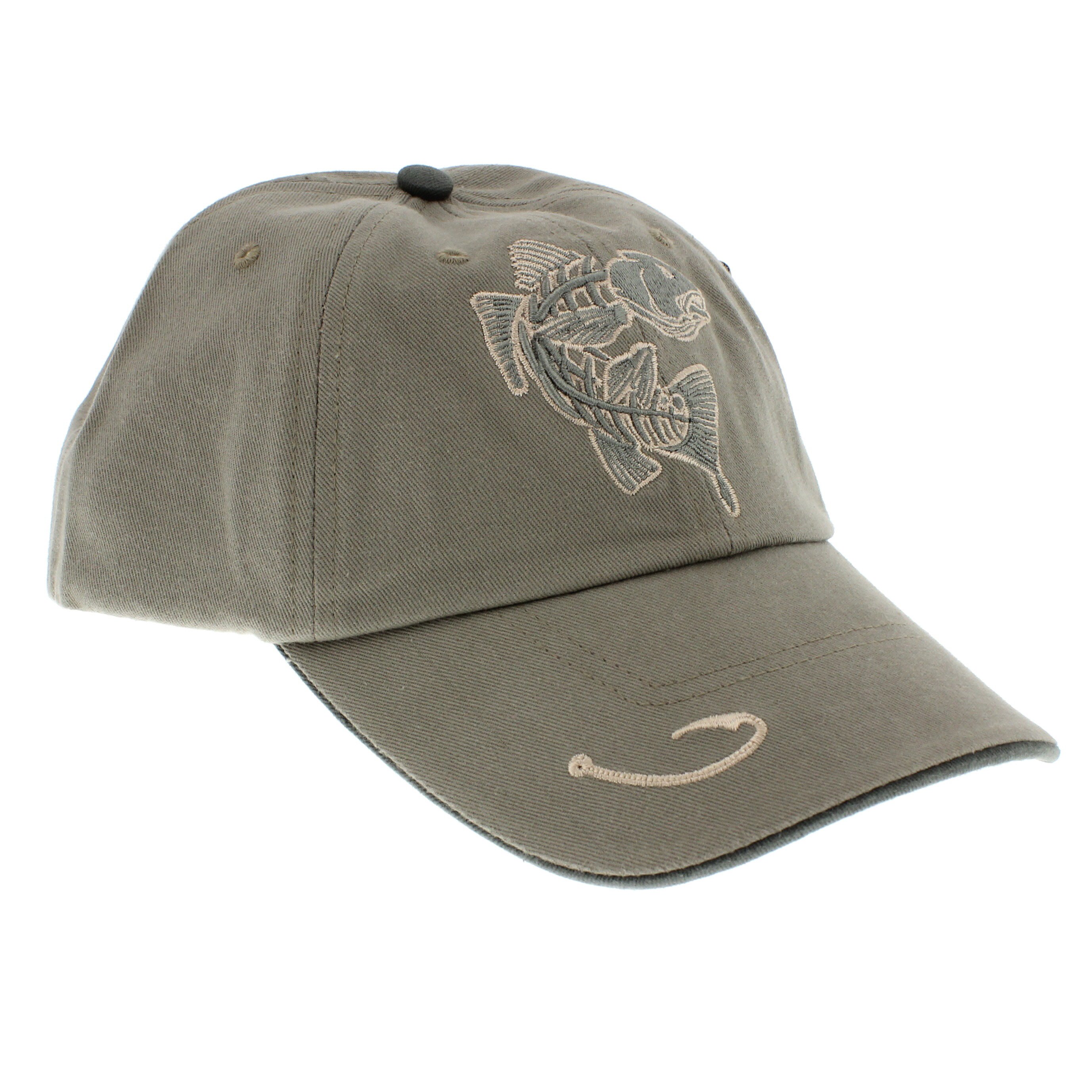 Native Sun Sports Redfish Skeletal Fishing Cap Olive - Shop Hats at H-E-B