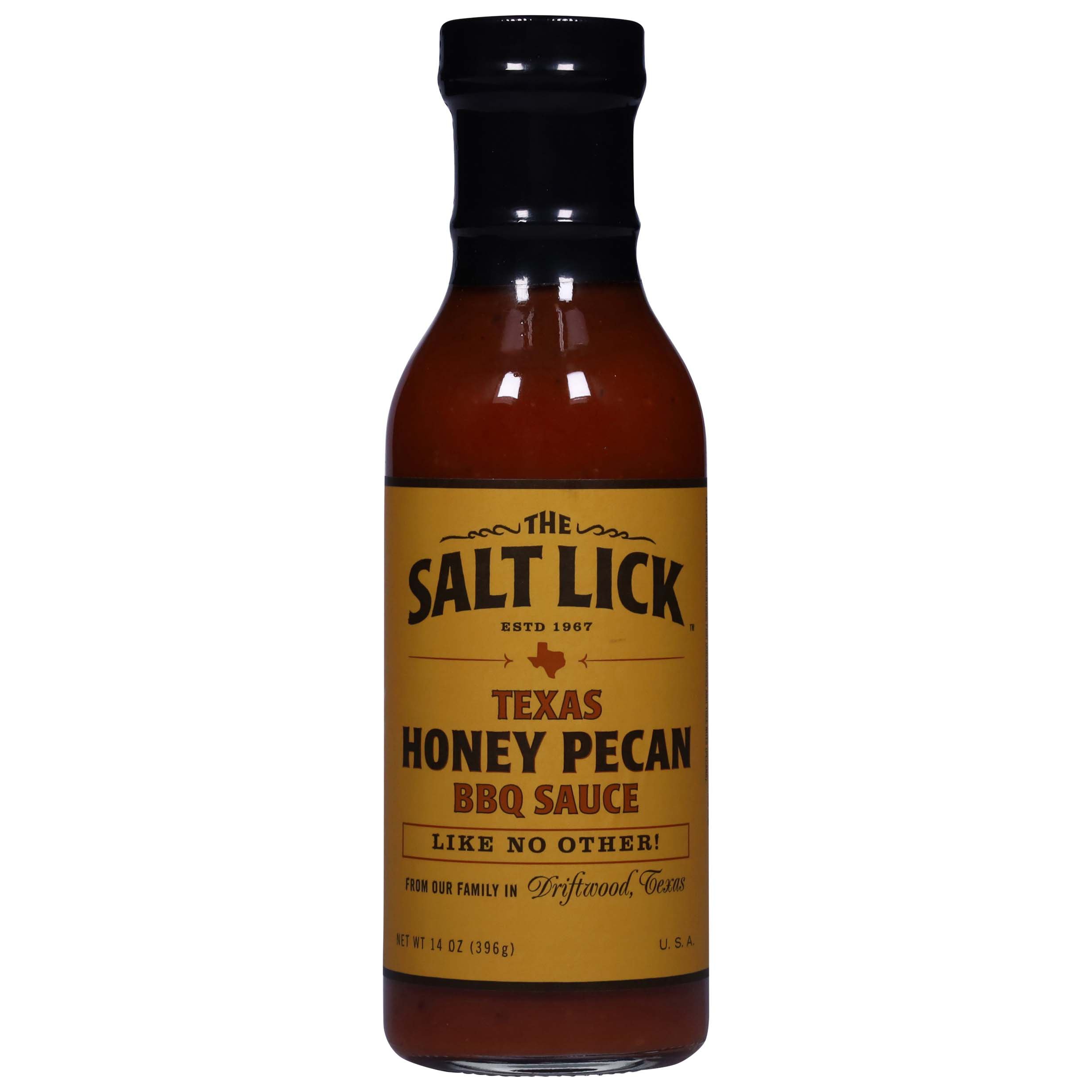 The Salt Lick Pecan Wood Smoked Honey Pecan BBQ Sauce - Shop Barbecue ...