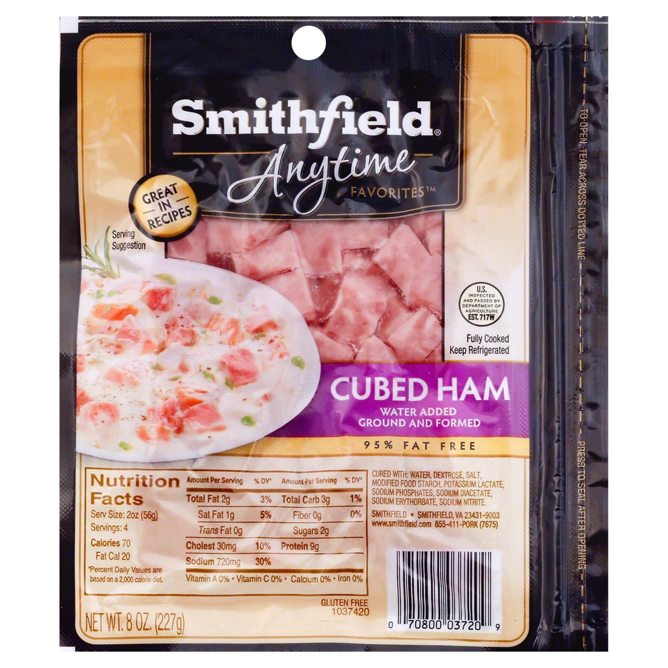 Smithfield Anytime Favorites Cubed Ham - Shop Meat at H-E-B