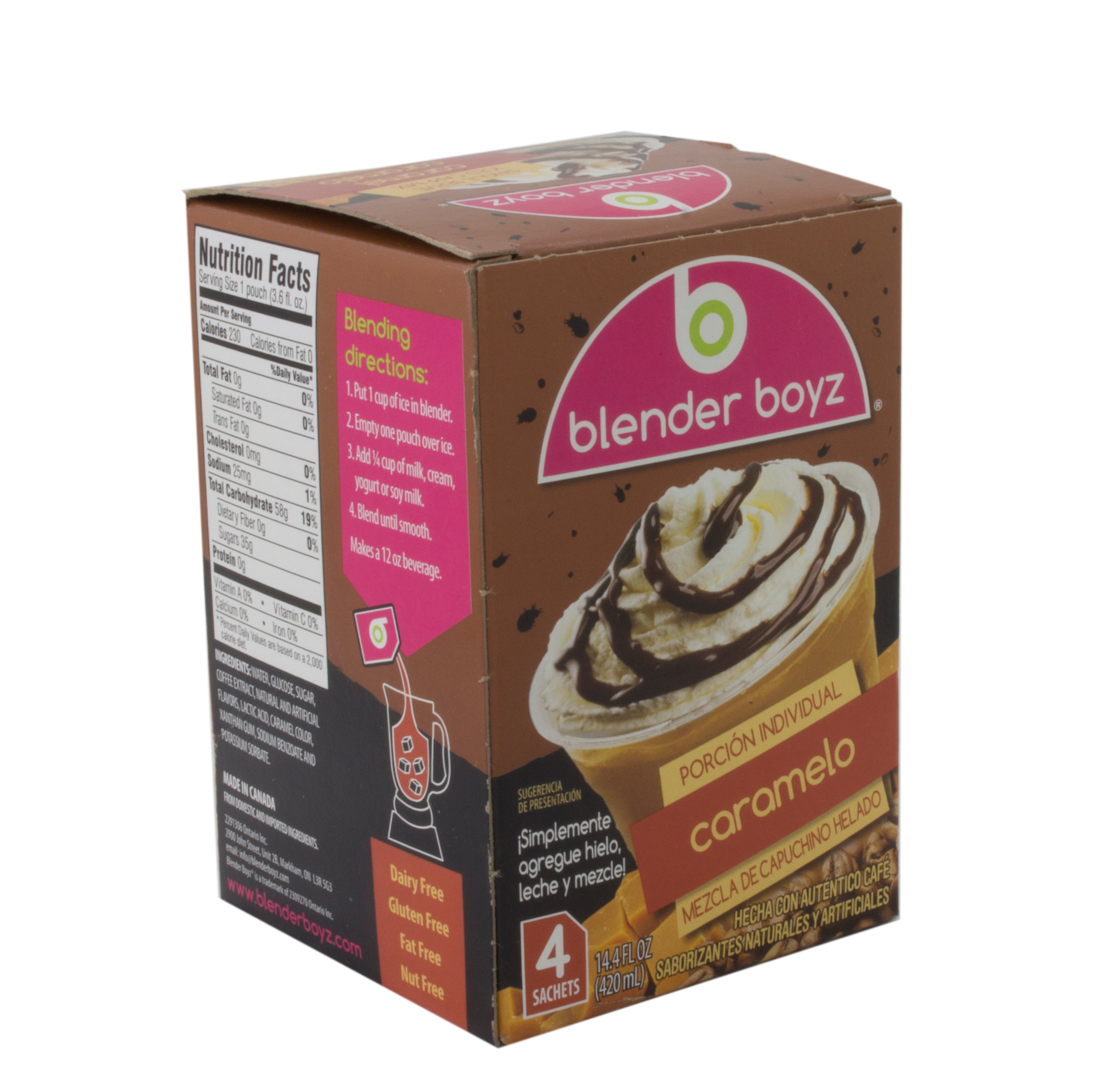 Blender Boyz Caramel Iced Cappuccino Mix - Shop Coffee at H-E-B
