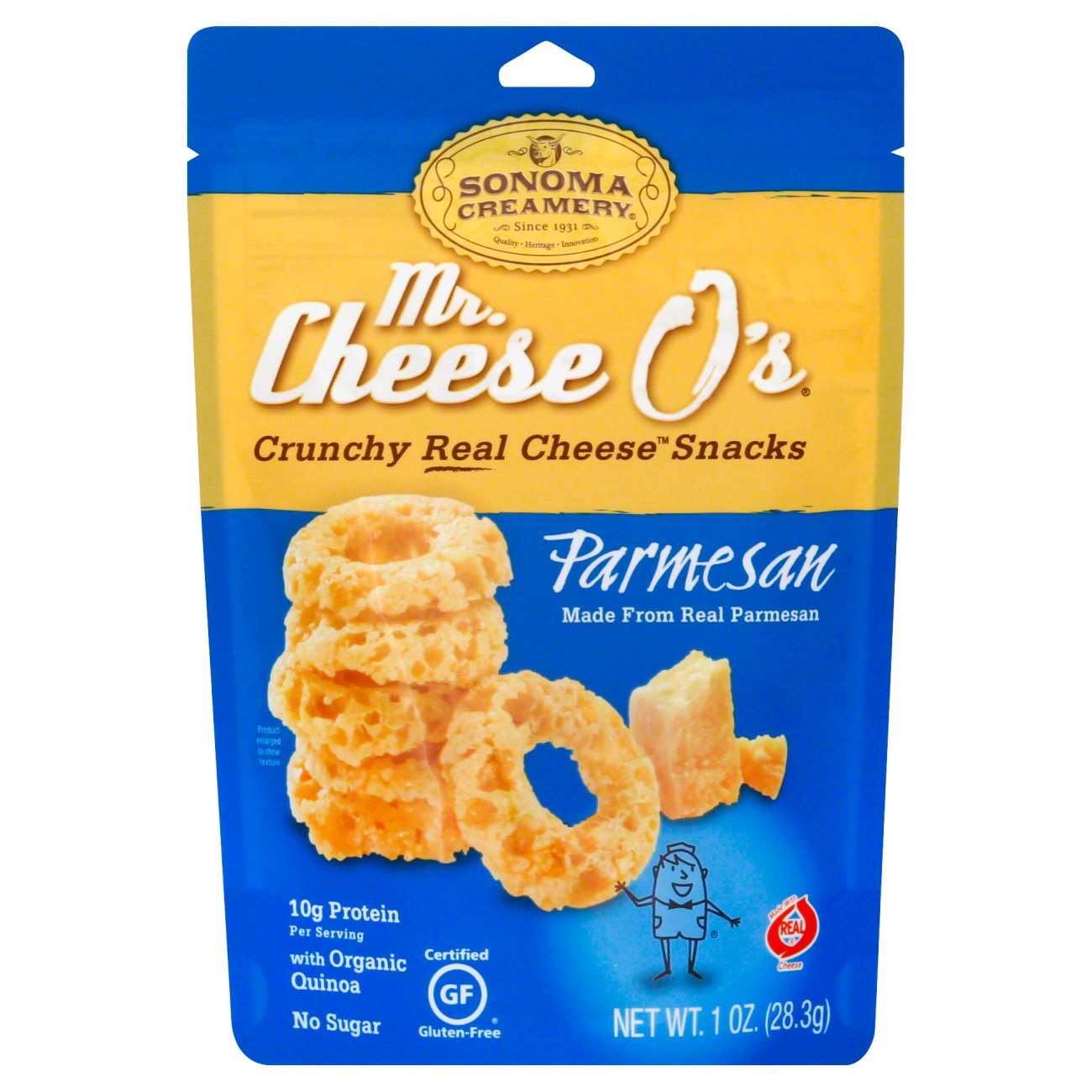 Mr. Cheese O's Original Flavor Cheese Snack - Shop Crackers ...