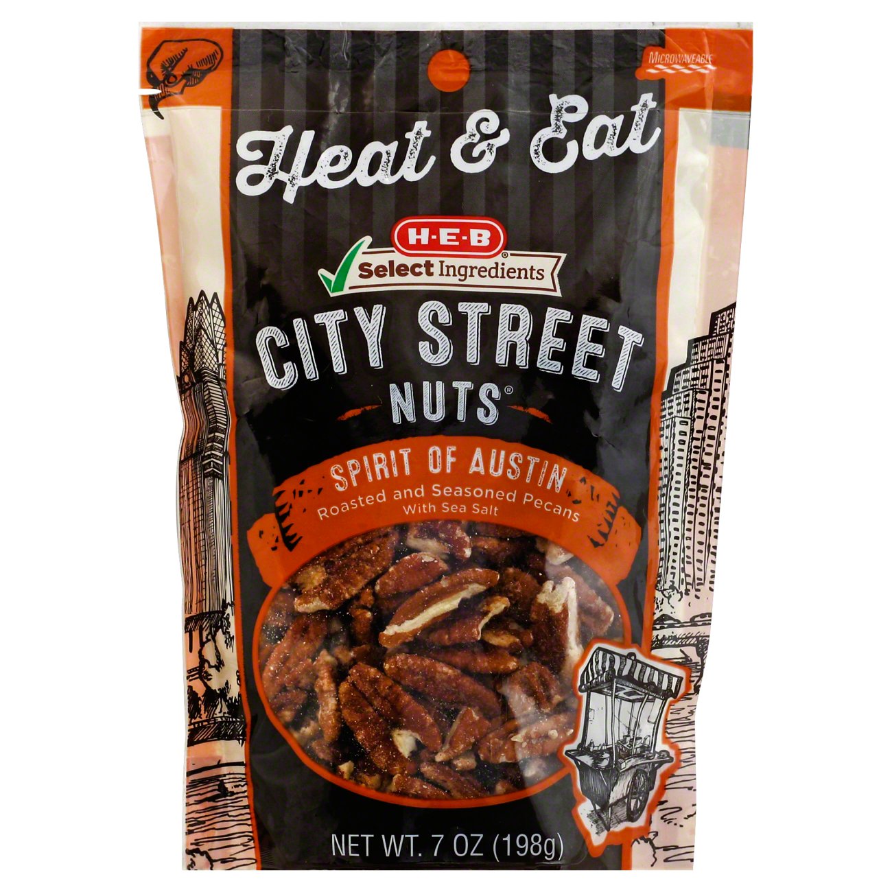 H-E-B City Street Nuts Austin Style Pecans - Shop Nuts & seeds at H-E-B