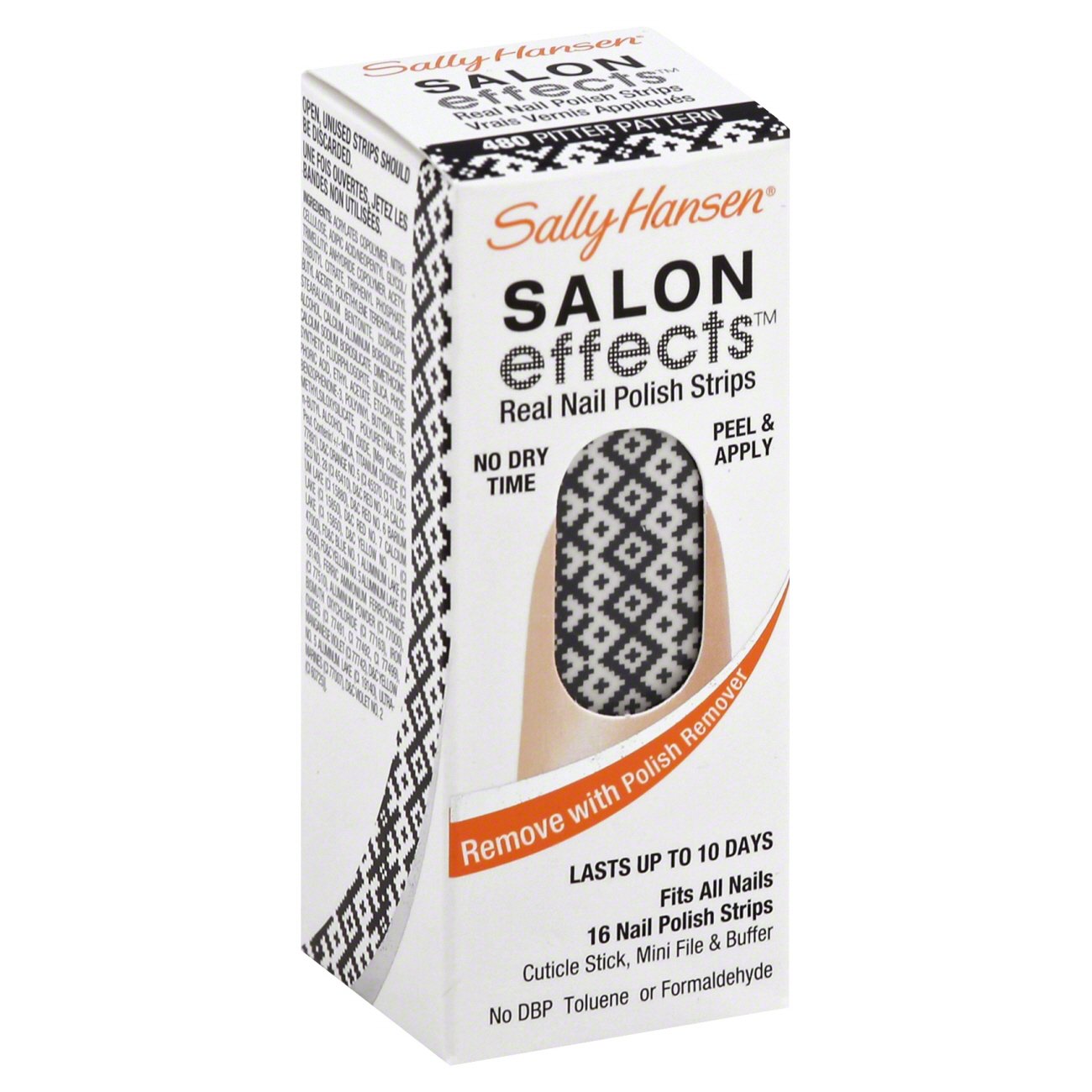 Sally Hansen Salon Effect Nail Spitter Pattern - Shop Nail polish at H-E-B