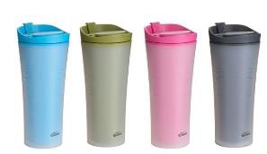 Trudeau 16 OZ Microwaveable Coffee Tumbler, Assorted Colors - Shop ...