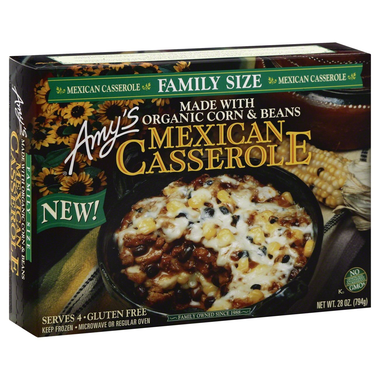 Amy's Mexican Casserole Family Size - Shop Entrees & sides at H-E-B