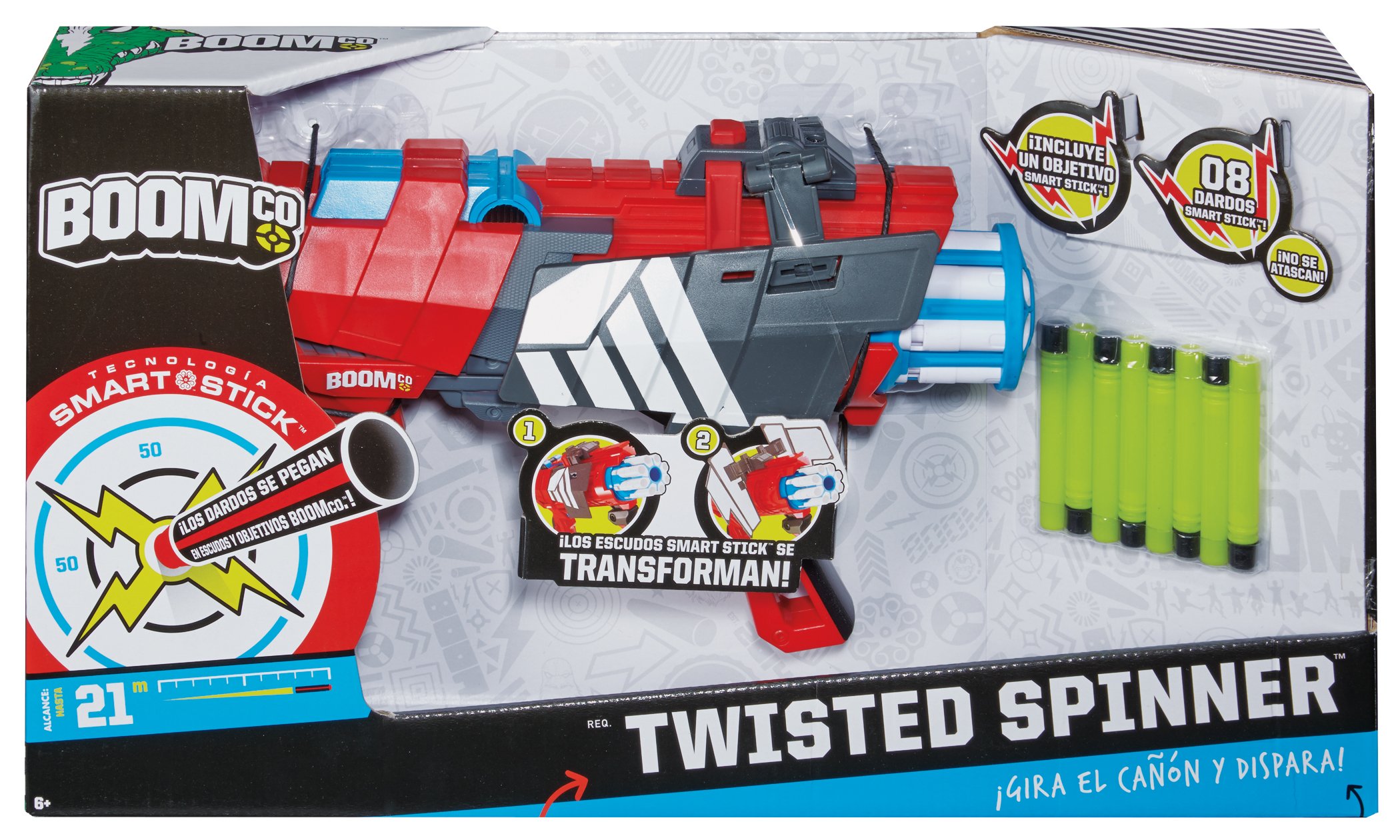 Mattel Boomco Twisted Spinner Blaster - Shop Blasters at H-E-B