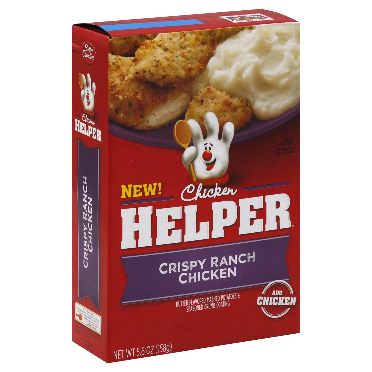 Betty Crocker Chicken Helper Crispy Ranch Chicken - Shop Pantry Meals ...