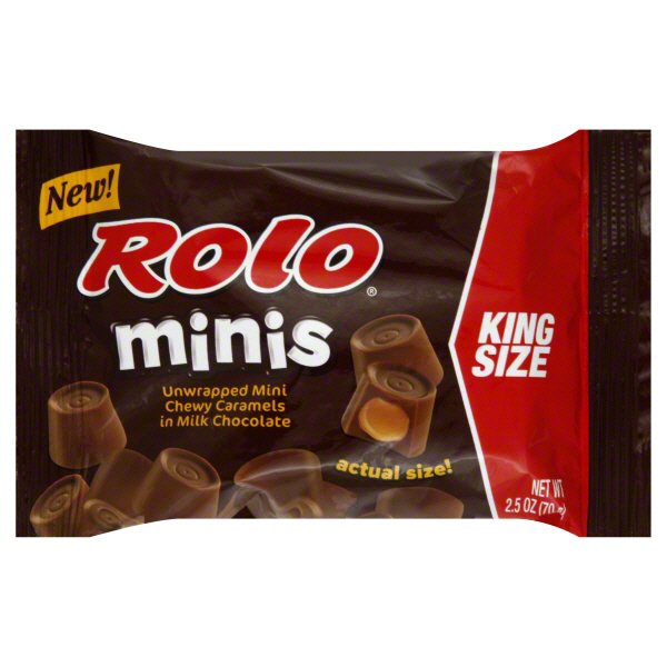 Rolo Minis King Size Bag - Shop Candy at H-E-B