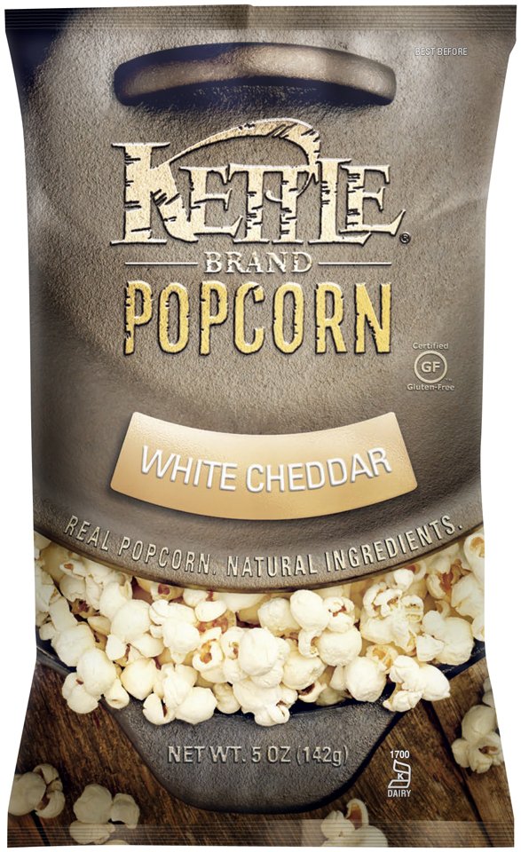 Kettle White Cheddar Popcorn - Shop Popcorn at H-E-B
