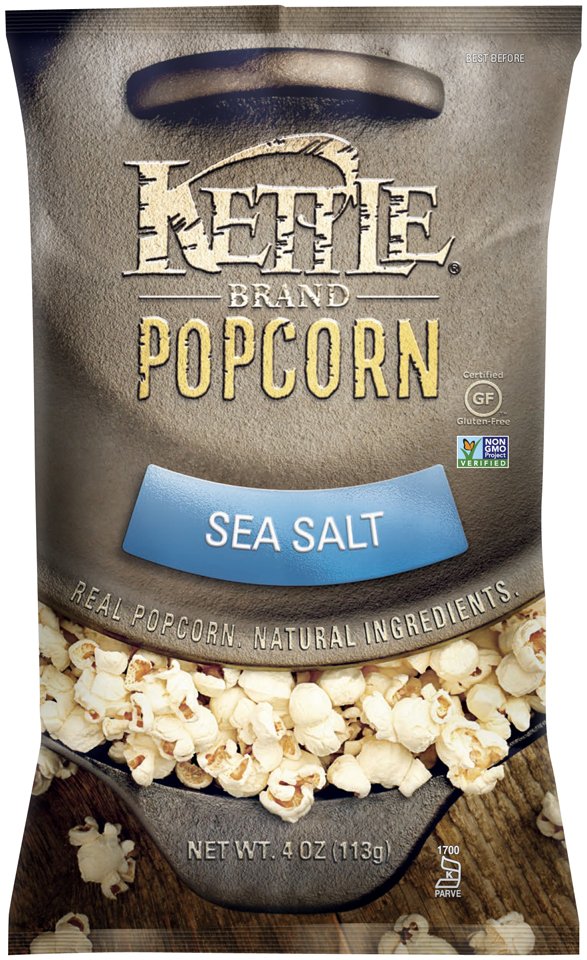 Kettle Sea Salt Popcorn - Shop Popcorn at H-E-B