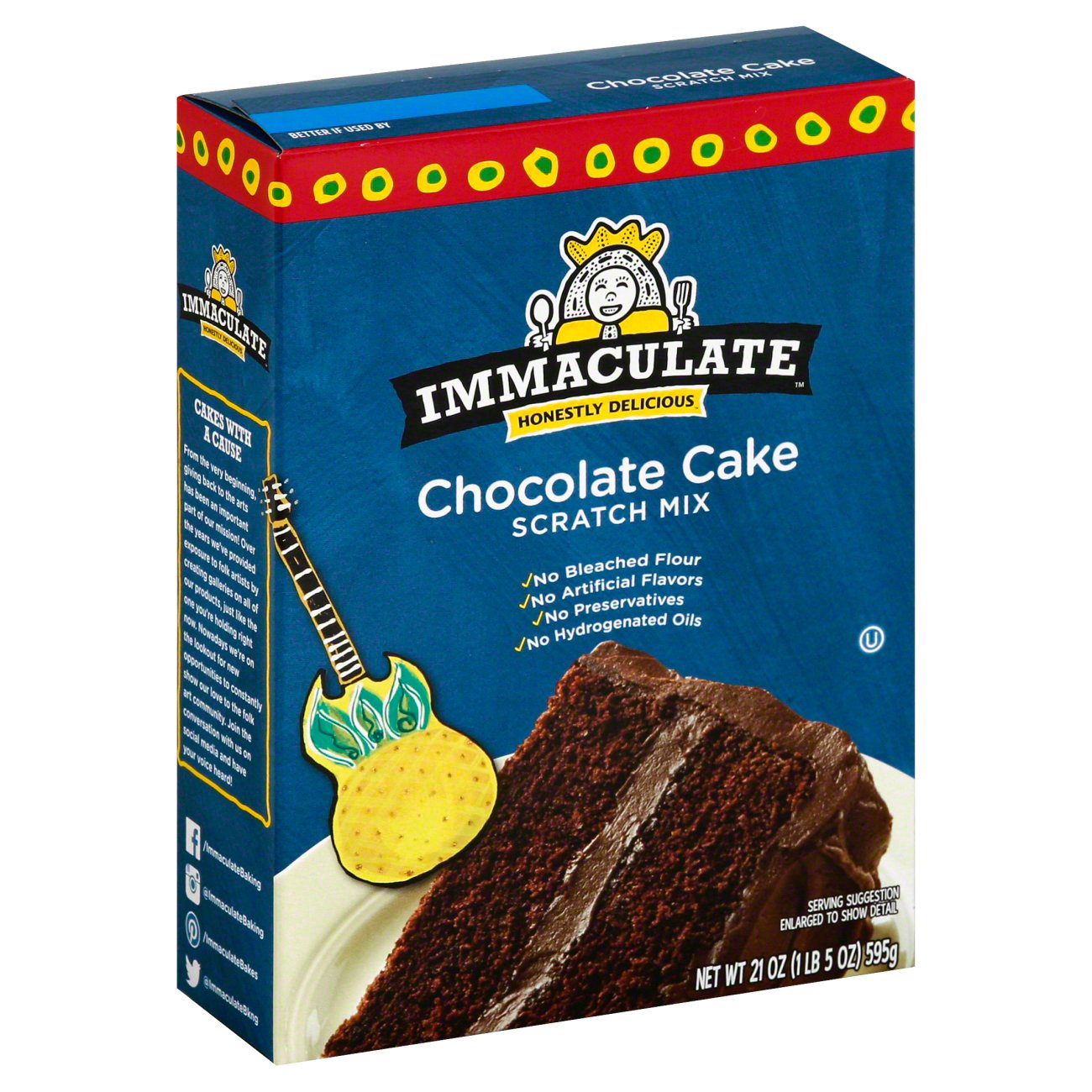 Immaculate Baking Chocolate Cake Mix - Shop Baking Ingredients at H-E-B