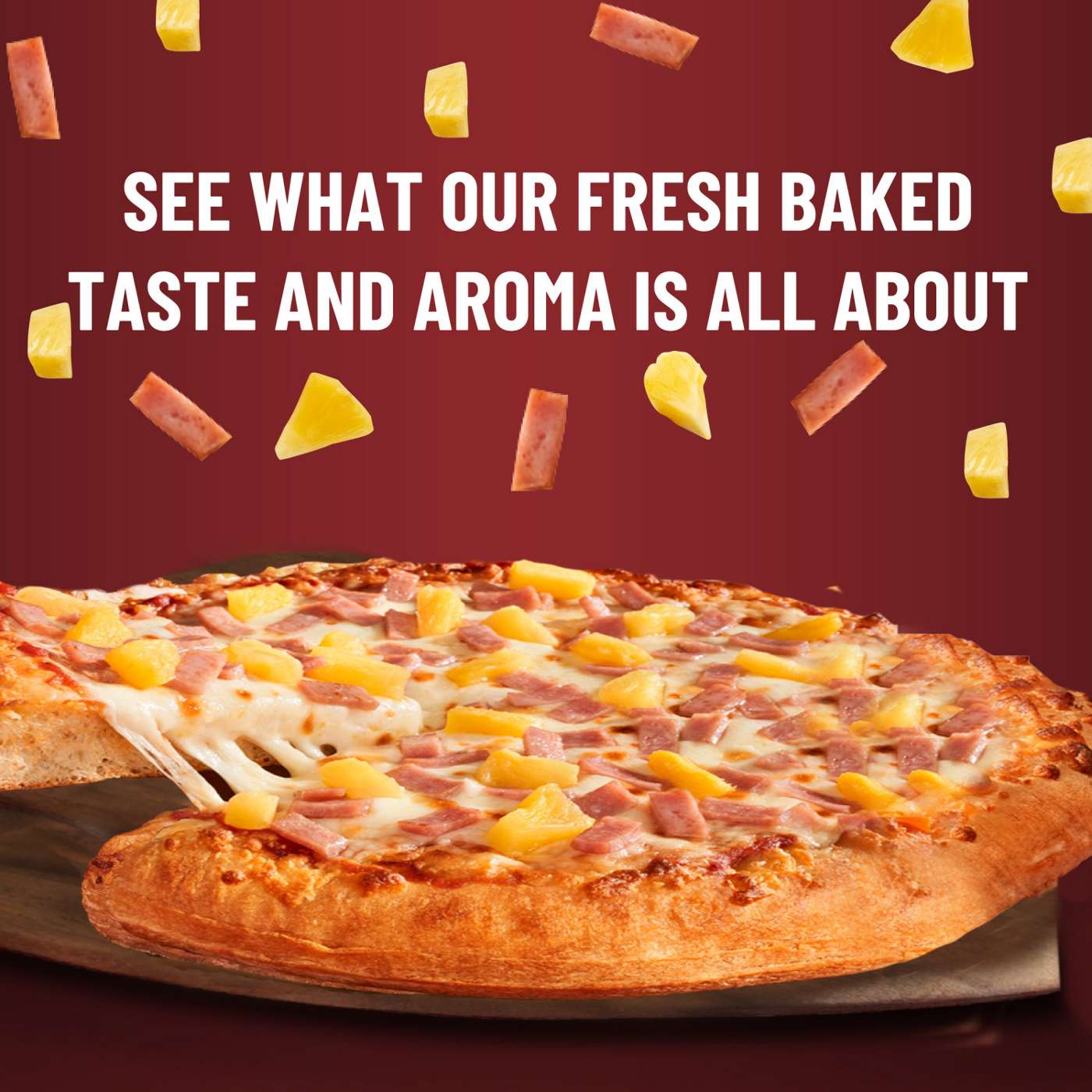 Digiorno Rising Crust Hawaiian Style Frozen Pizza - Shop Pizza at H-E-B