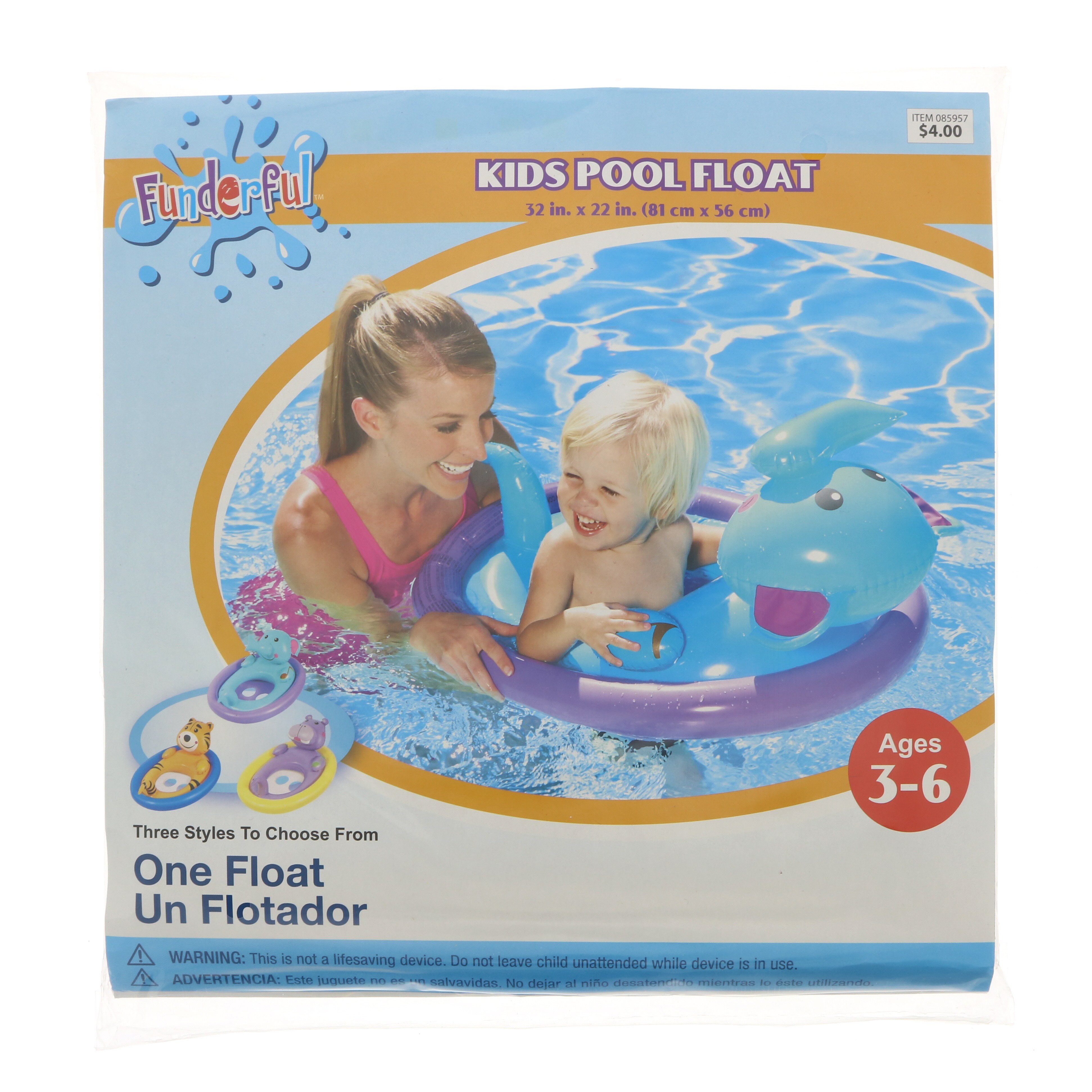 Funderful Animal Pool Float - Shop Floats at H-E-B