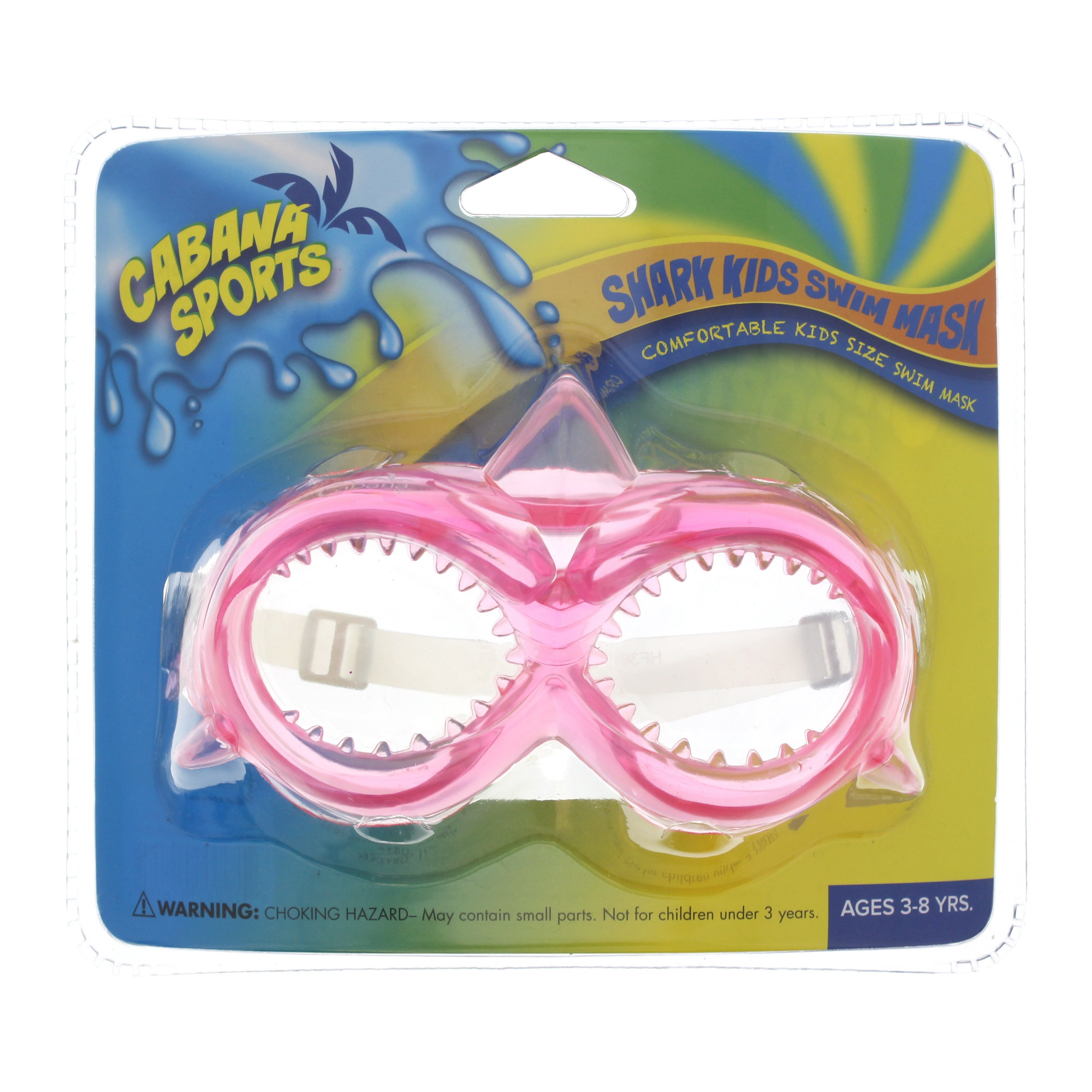 Nuquest Cabana Sports Shark Kids Dive Mask, Assorted Colors - Shop ...