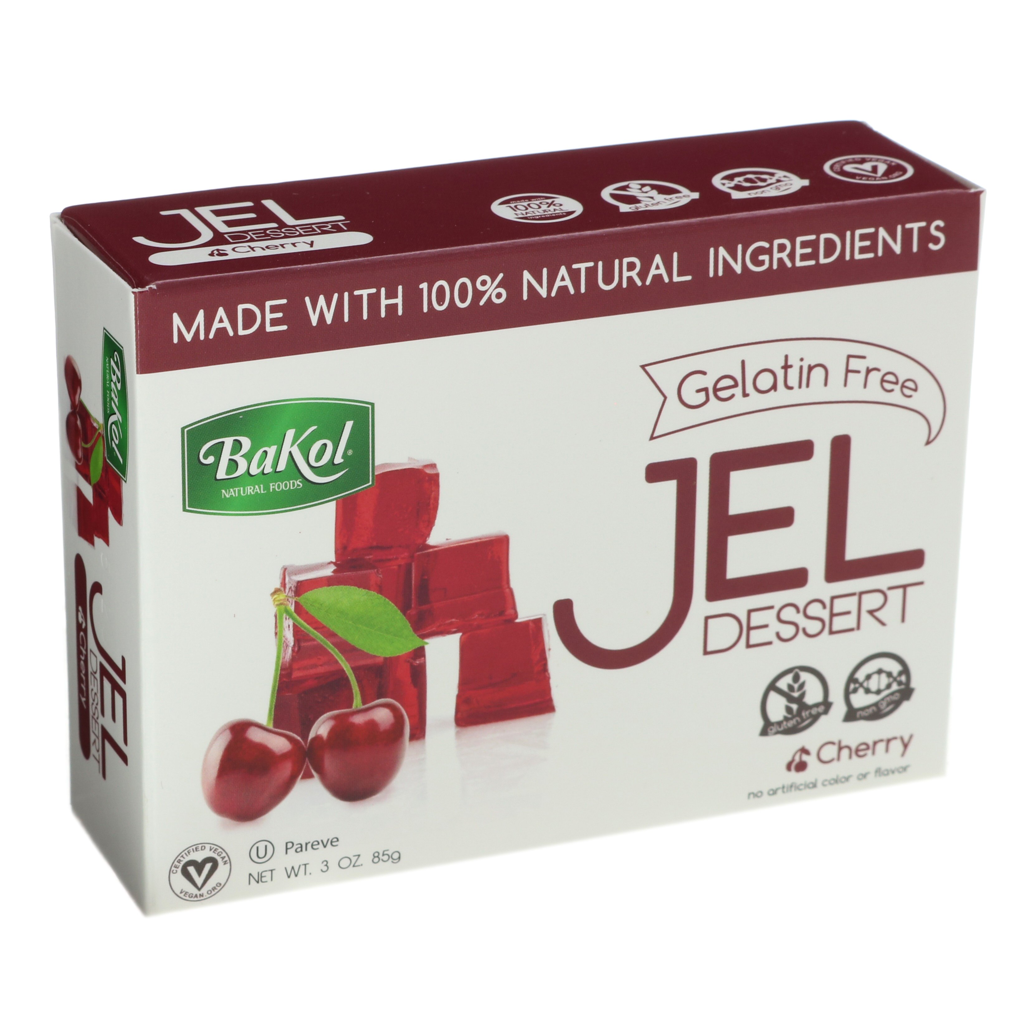 Bakol Natural Cherry Jel Dessert - Shop Pudding & Gelatin Mix at H-E-B