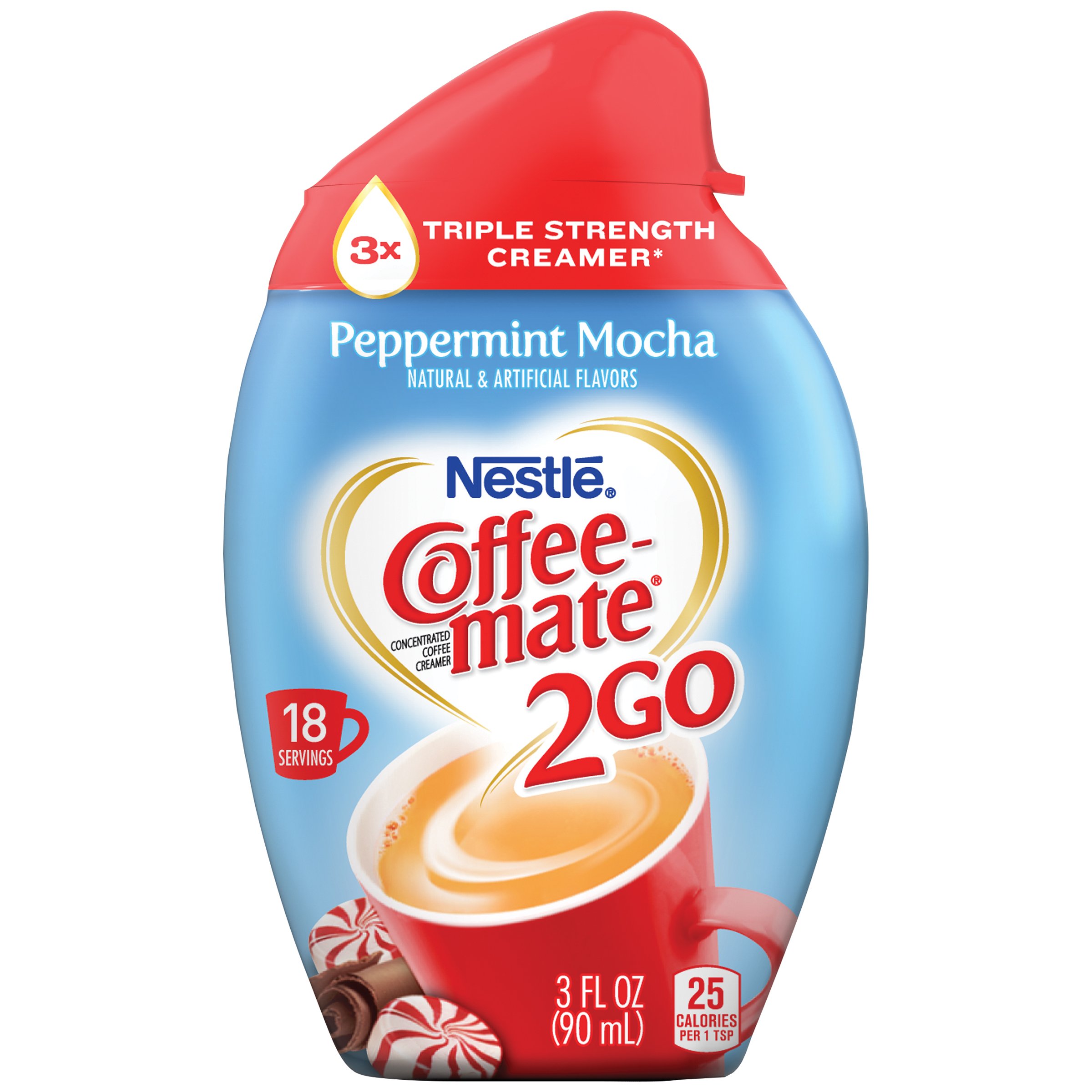 Nestle Coffee-Mate 2 Go Coffee Creamer, Peppermint Mocha - Shop Coffee ...