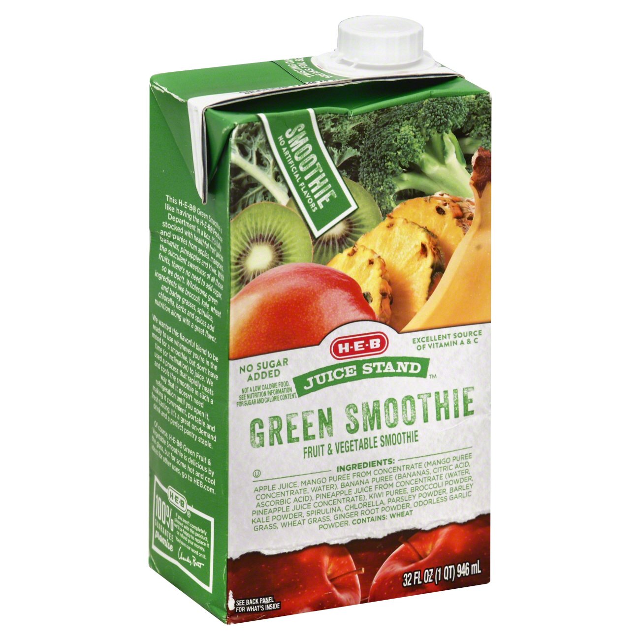 H-E-B Juice Stand Green Smoothie - Shop Juice at H-E-B