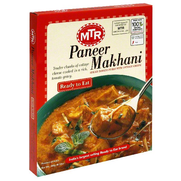 MTR Paneer Makhani - Shop Pantry meals at H-E-B