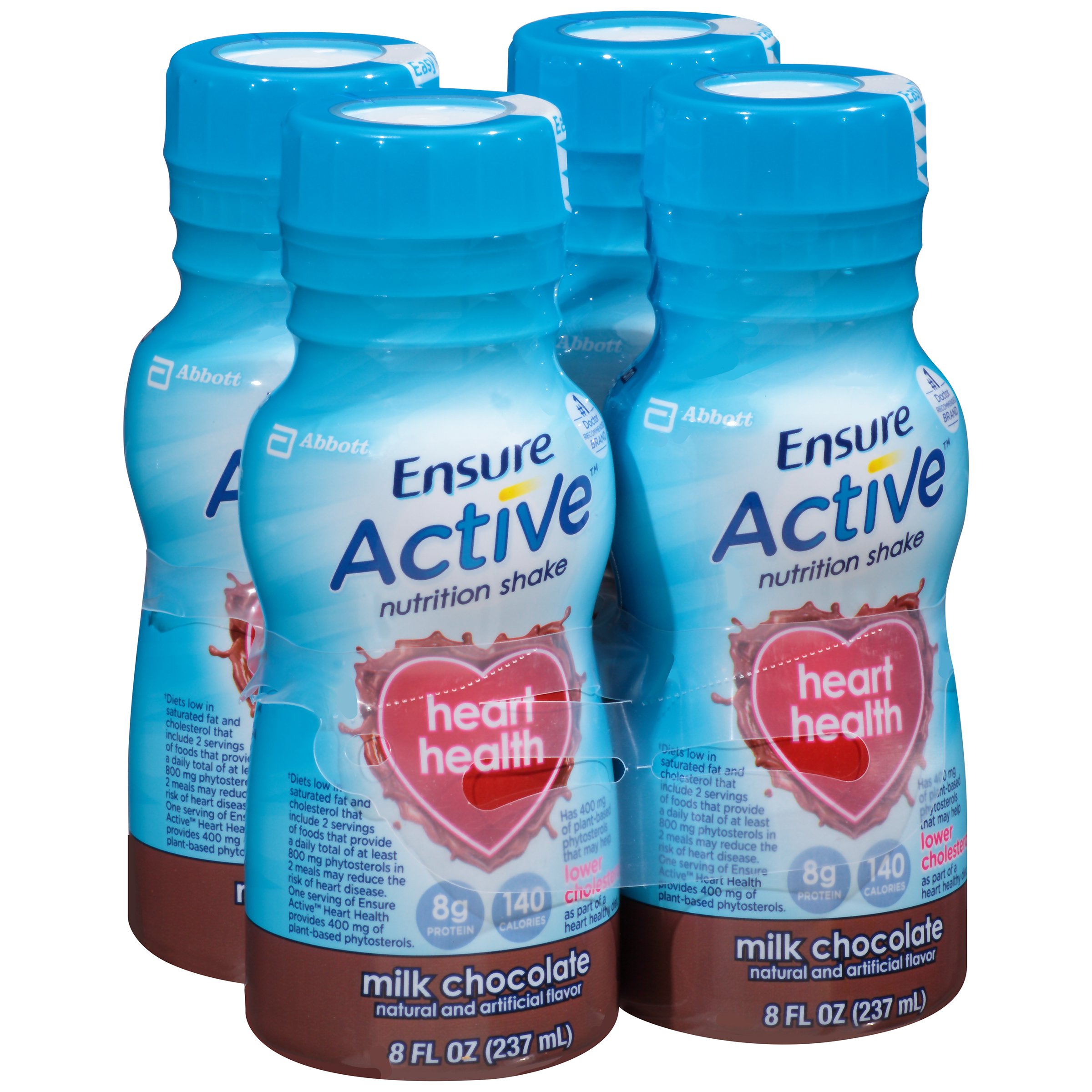 Ensure Active Heart Health Protein Shake Chocolate - Shop Diet ...