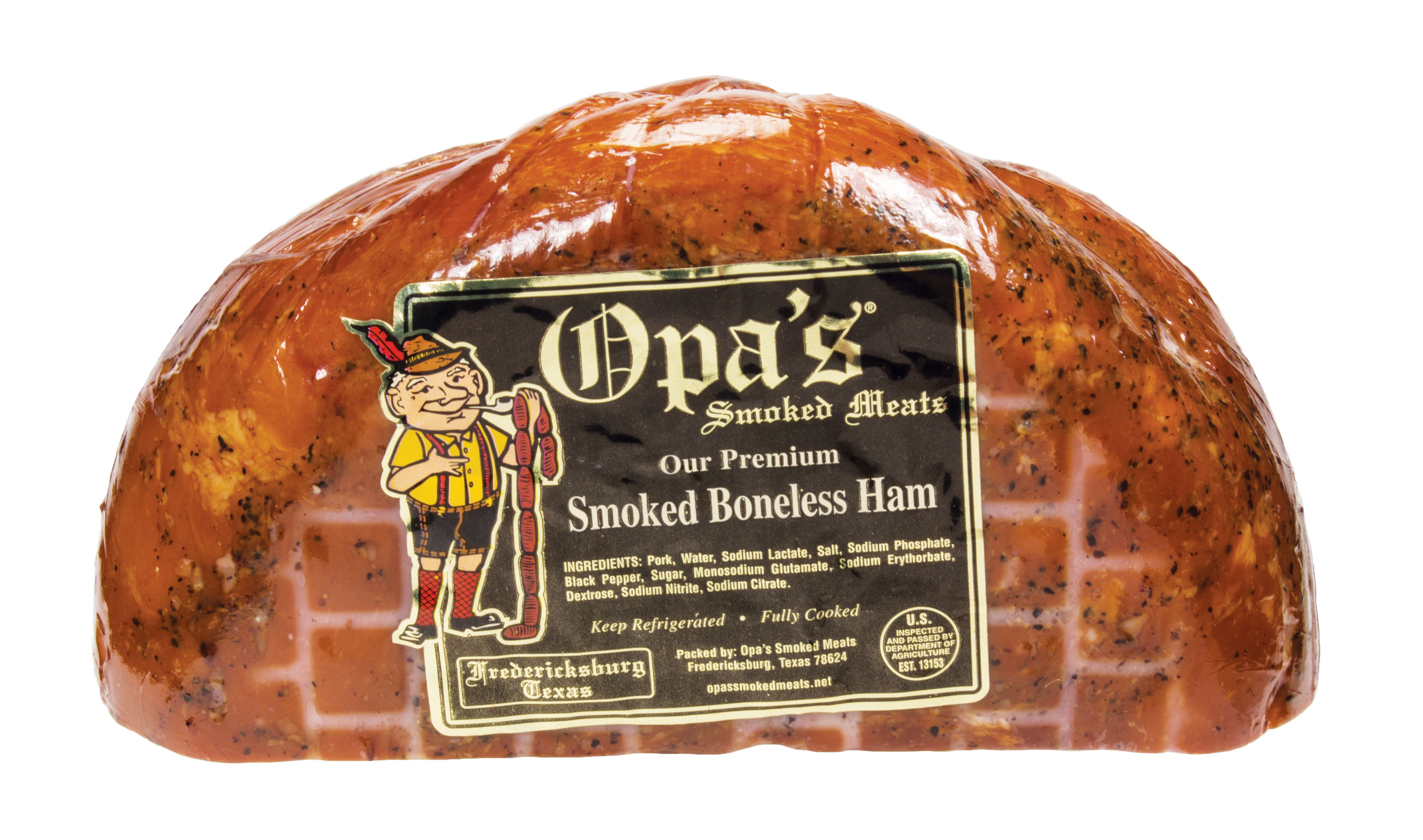 Opa's Smoked Boneless Peppered Ham - Shop Pork at H-E-B