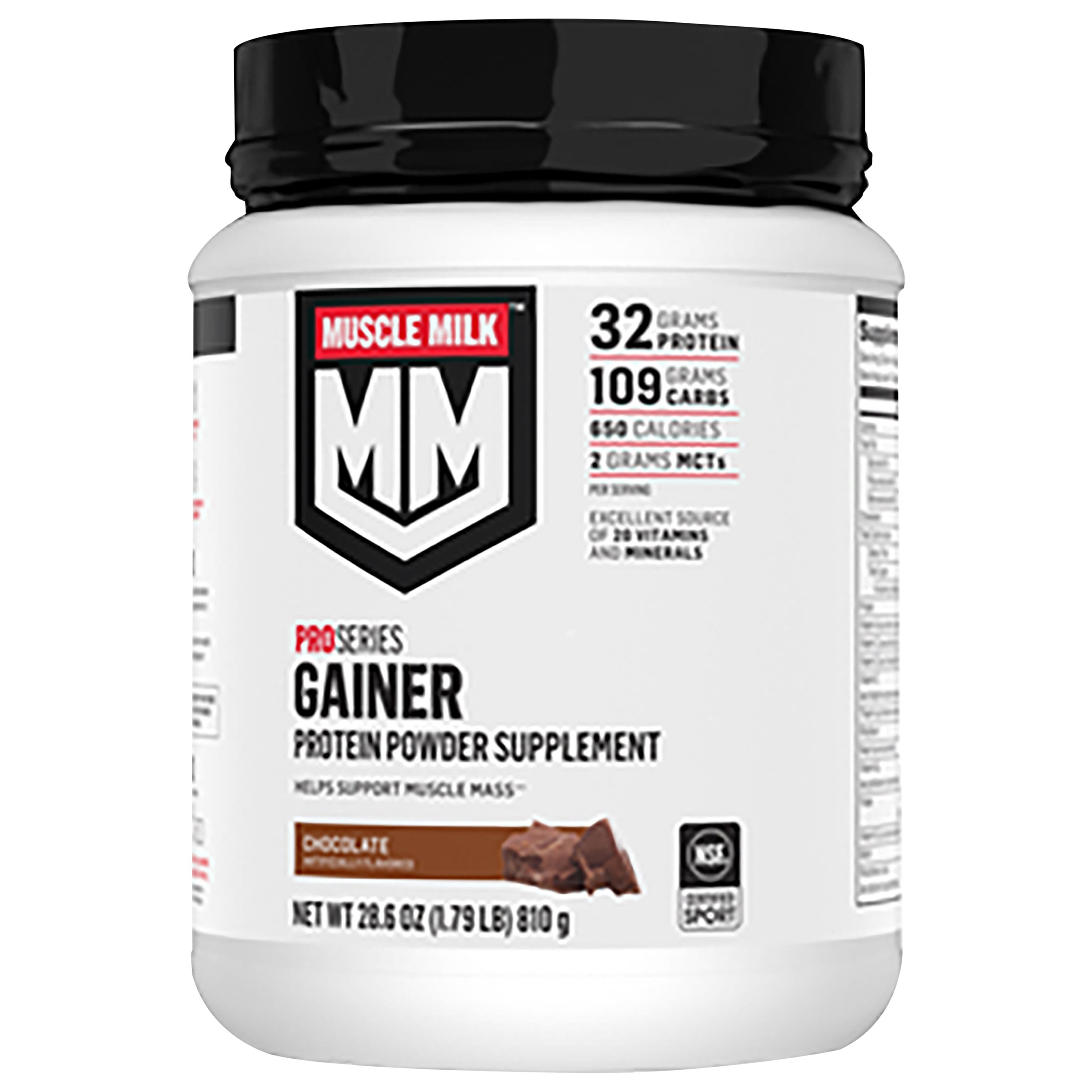 Muscle Milk Gainer Protein Powder Drink Mix, Chocolate - Shop Diet ...