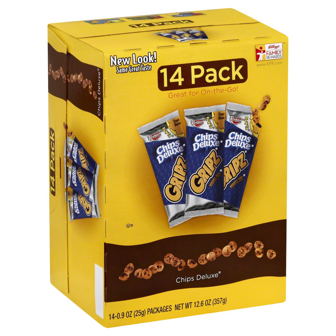 Keebler Gripz Chips Deluxe Cookies - Shop Cookies at H-E-B