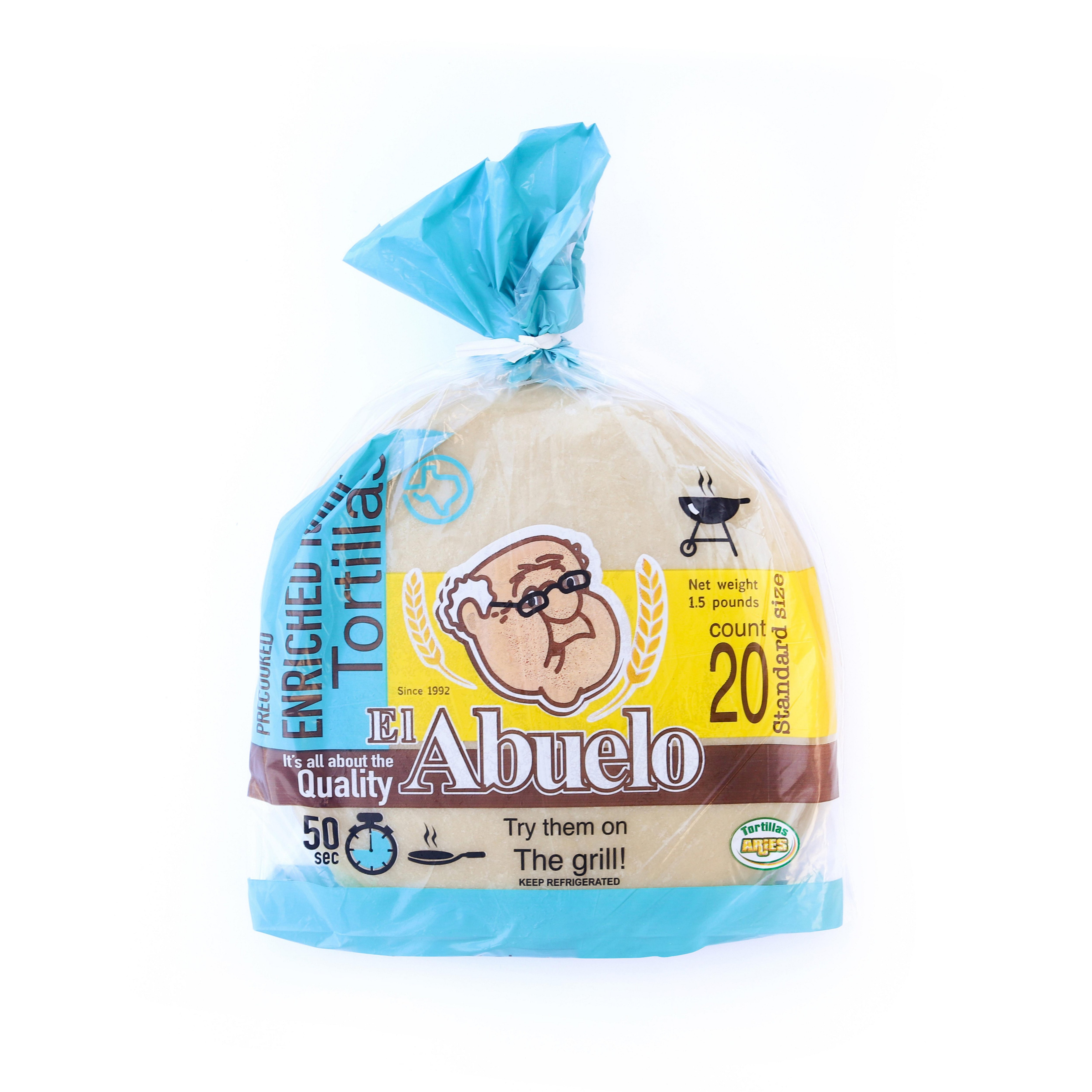 Tortillas El Abuelo Pre-Cooked Flour Tortillas - Shop Tortillas at H-E-B