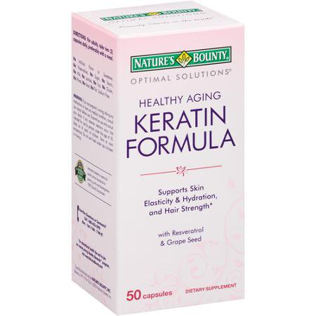 Nature's Bounty Optimal Solutions Keratin Formula - Shop Diet & Fitness ...