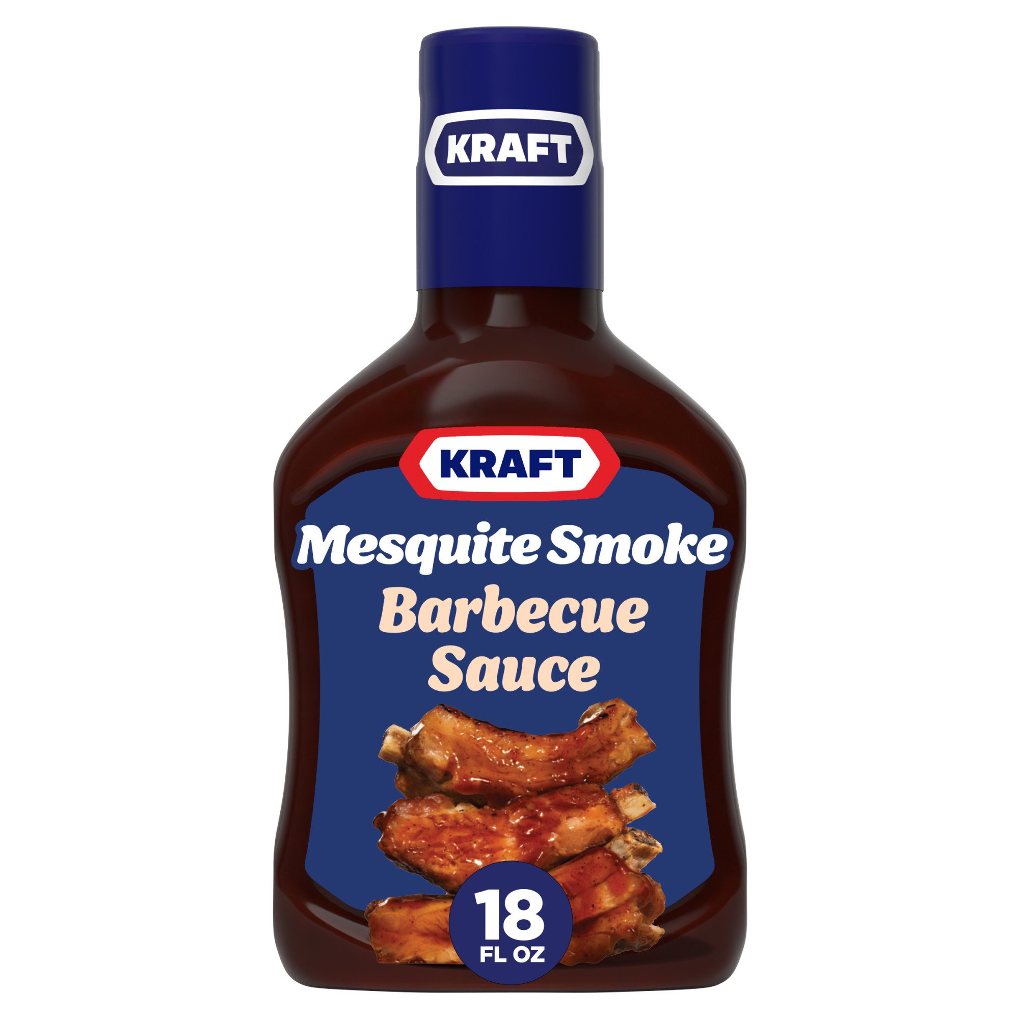 Kraft Slow-Simmered Mesquite Smoke Barbecue Sauce - Shop Barbecue ...