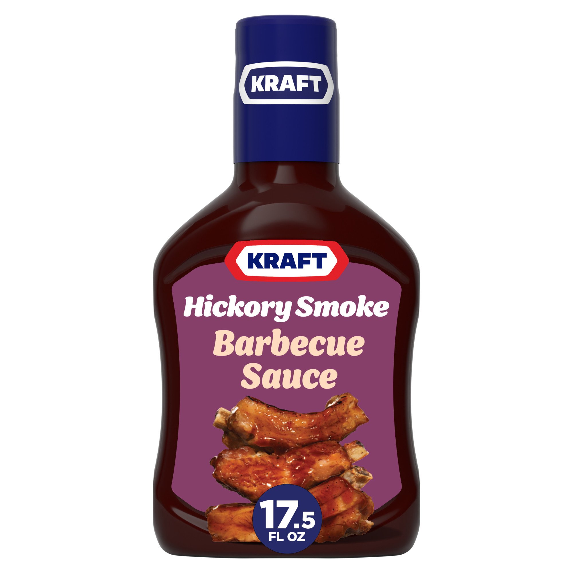 Kraft Hickory Smoke Slow-Simmered Barbecue Sauce and Dip - Shop ...