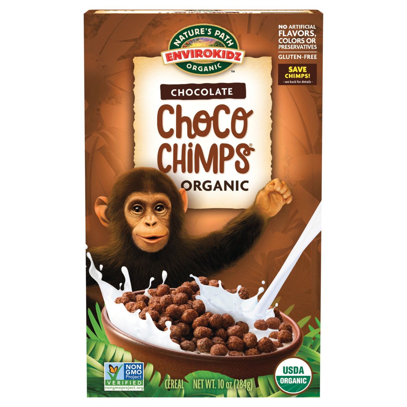 Nature's Path Organic EnviroKidz Chocolate Choco Chimps - Shop Cereal ...