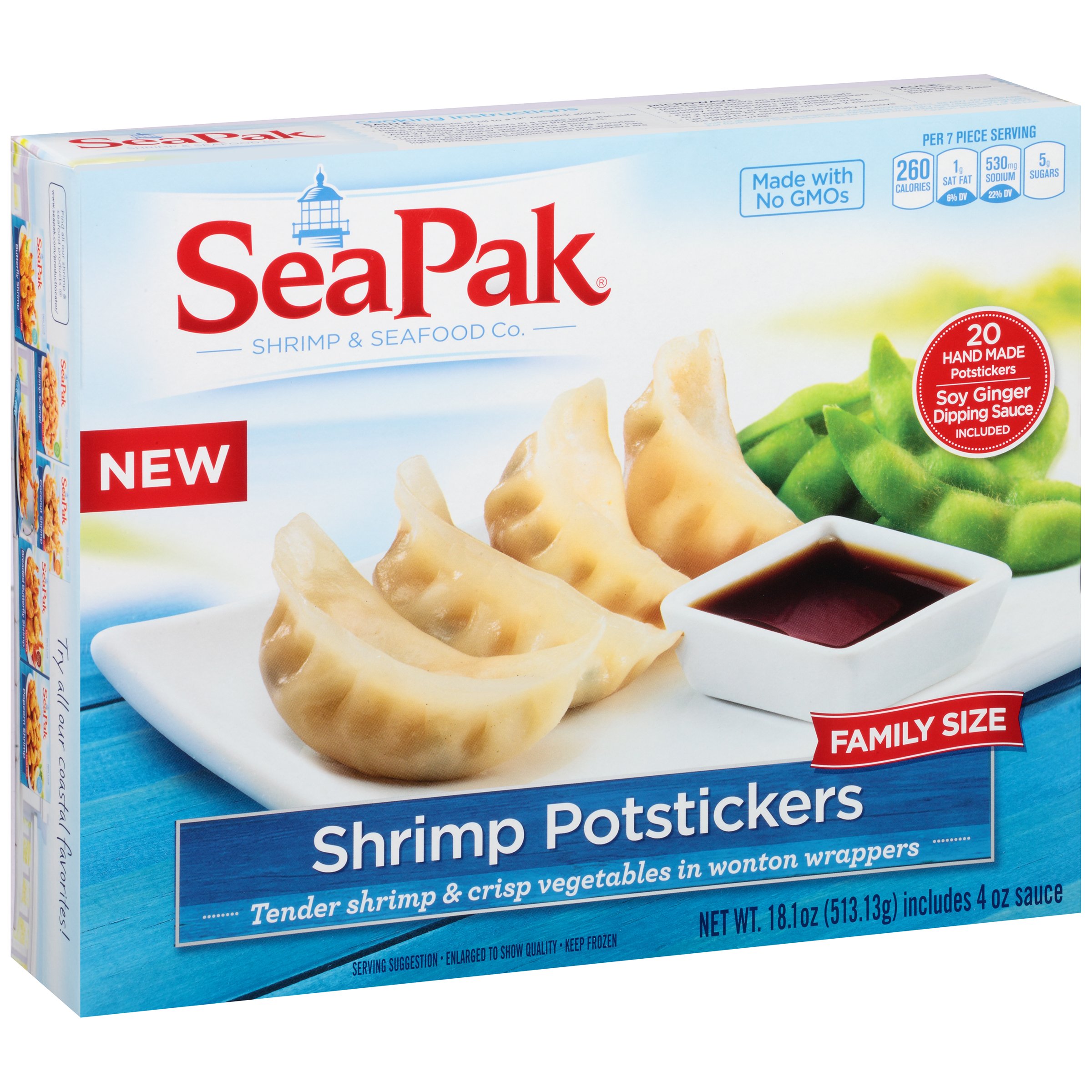 SeaPak Shrimp Potstickers - Shop Shrimp & shellfish at H-E-B