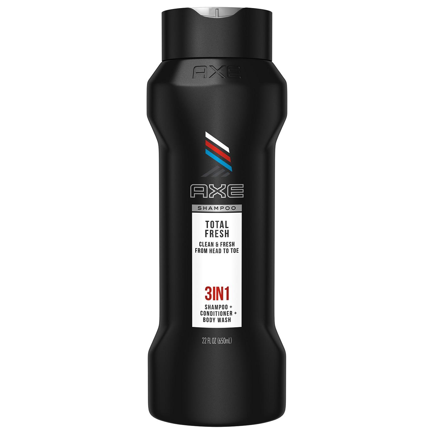 AXE 3 in 1 Shampoo + Conditioner + Body Wash - Total Fresh - Shop Body ...