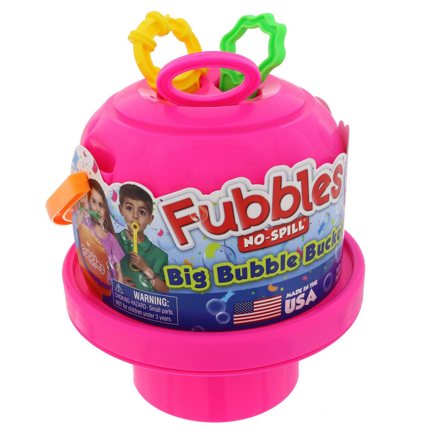 Little Kids Fubbles No-Spill Big Bubble Bucket, Assorted - Shop Bubbles ...